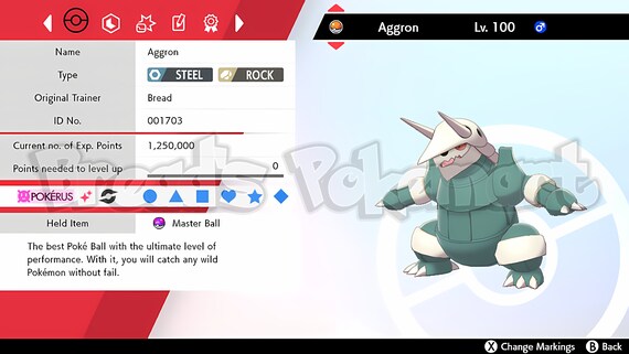 Shiny Aggron Pokemon