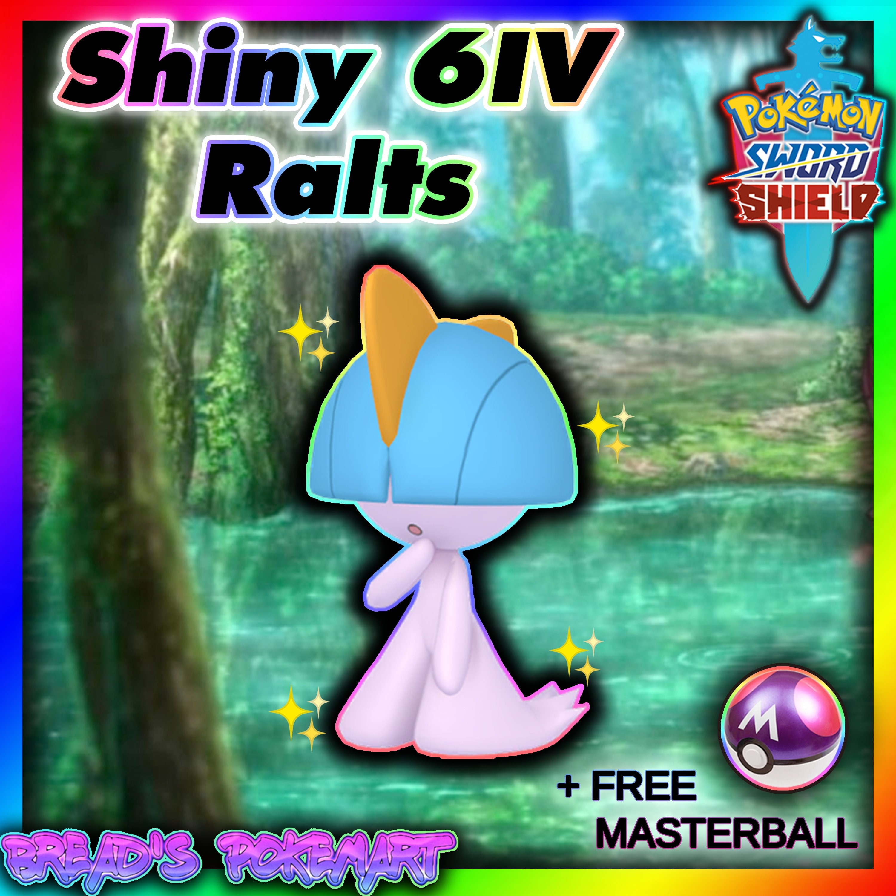 Pokemon Ralts Shiny