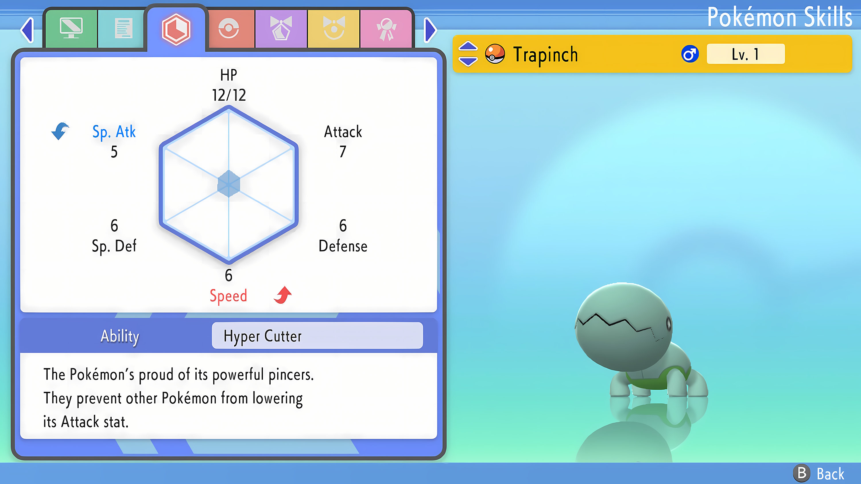 Pokemon Shiny Trapinch