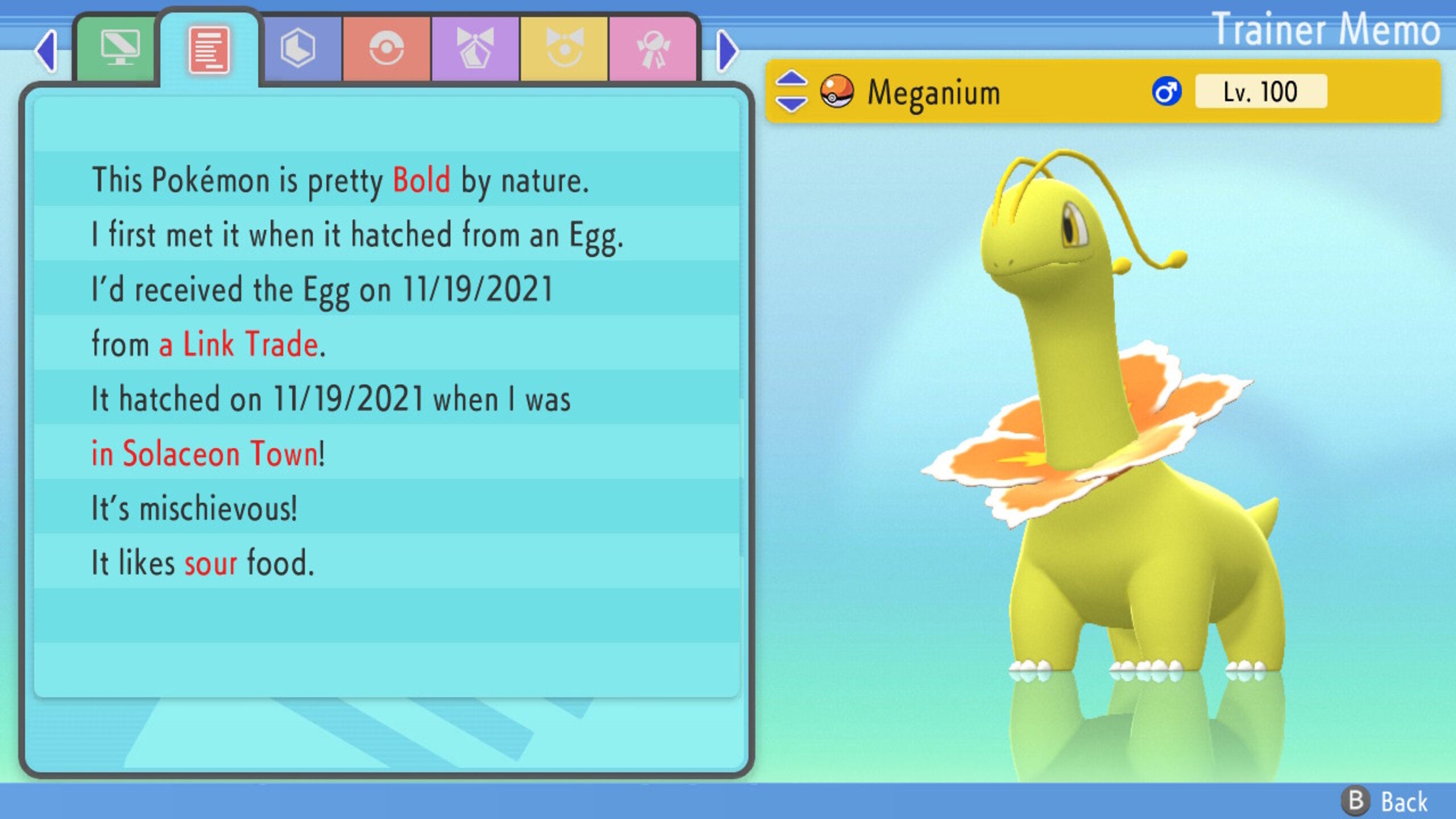 Shiny Meganium