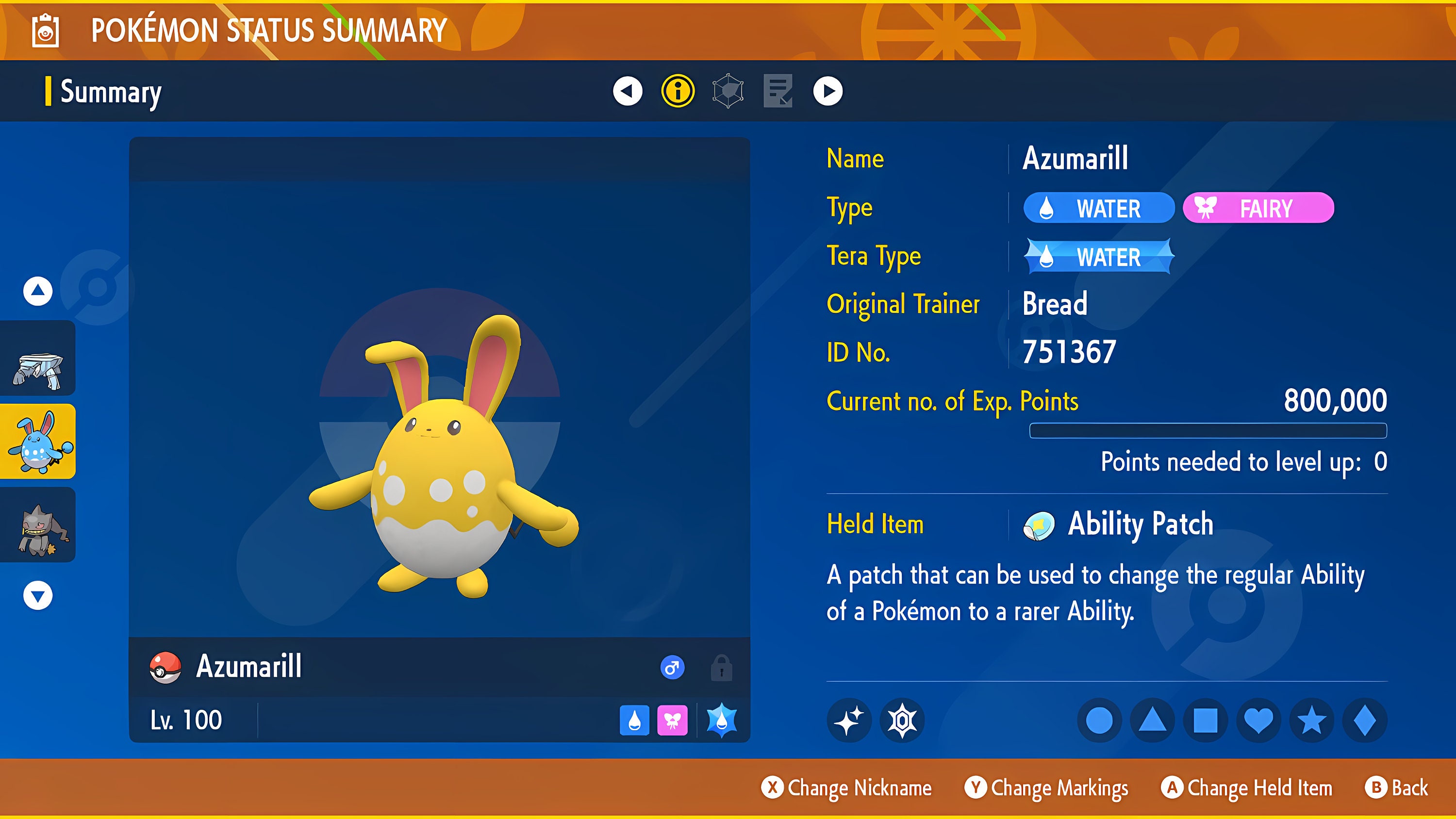 Azumarill Pokemon