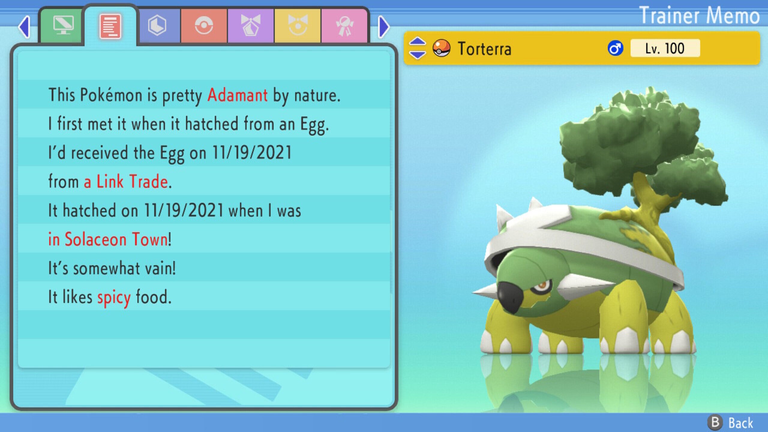 Pokemon Torterra Shiny