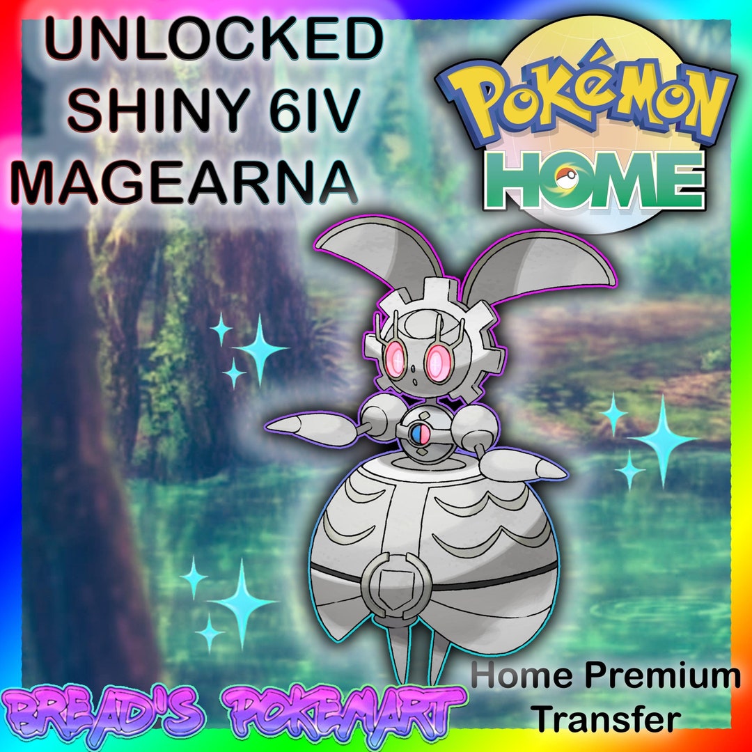 Shiny MAGEARNA 6IV Mythical / Pokemon HOME Premium Transfer / - Etsy