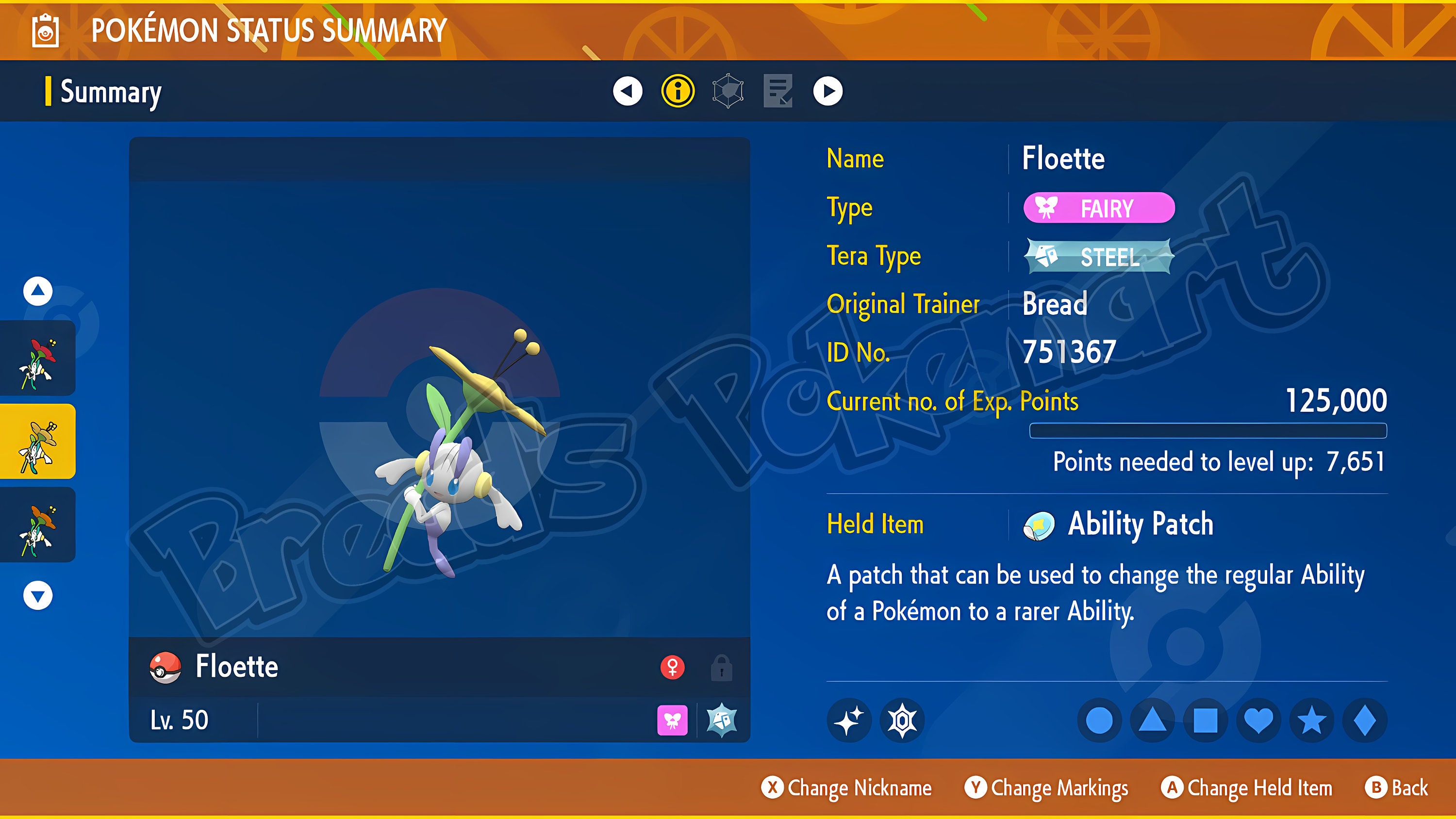 Shiny Floette Pokemon