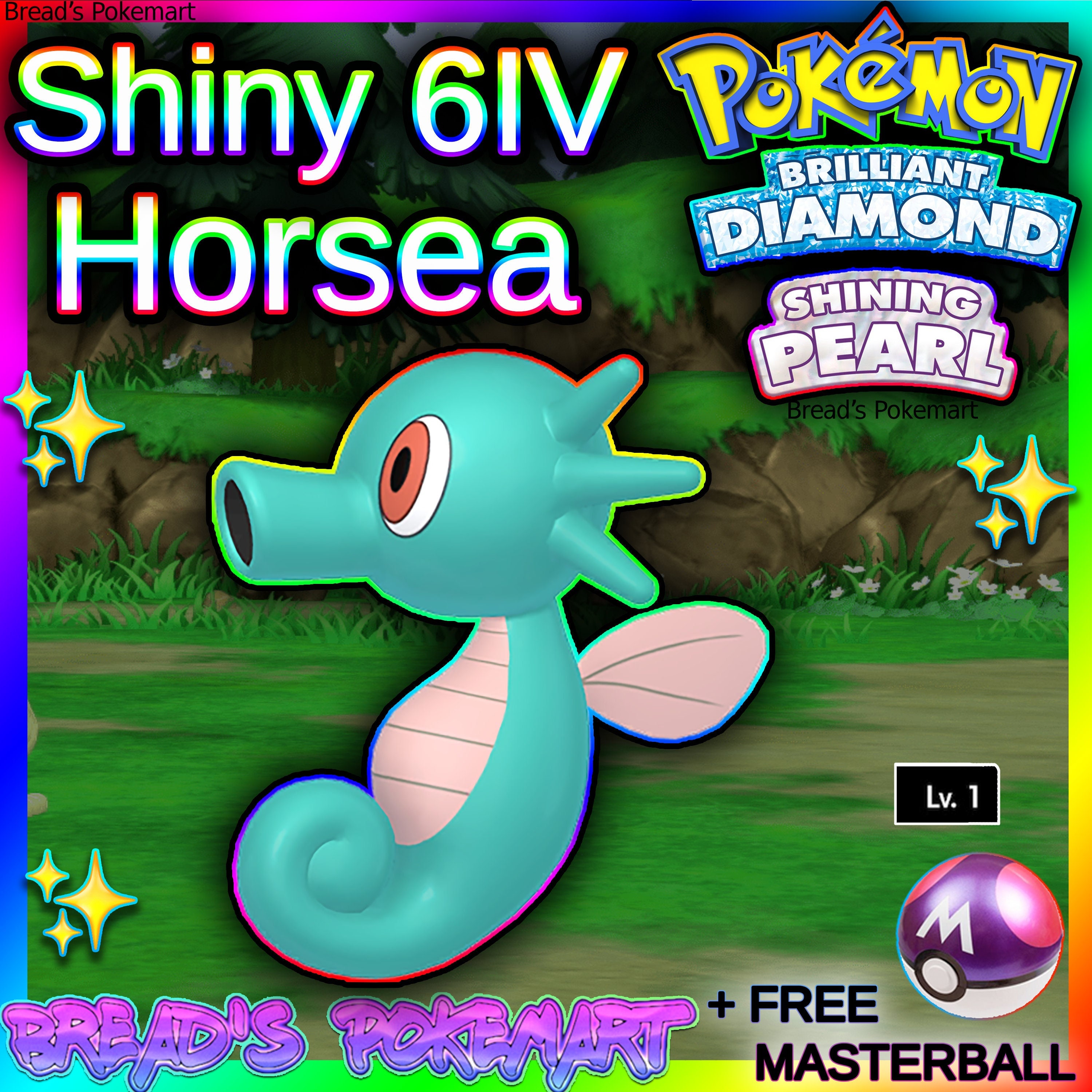 Shiny Horsea Pokemon X