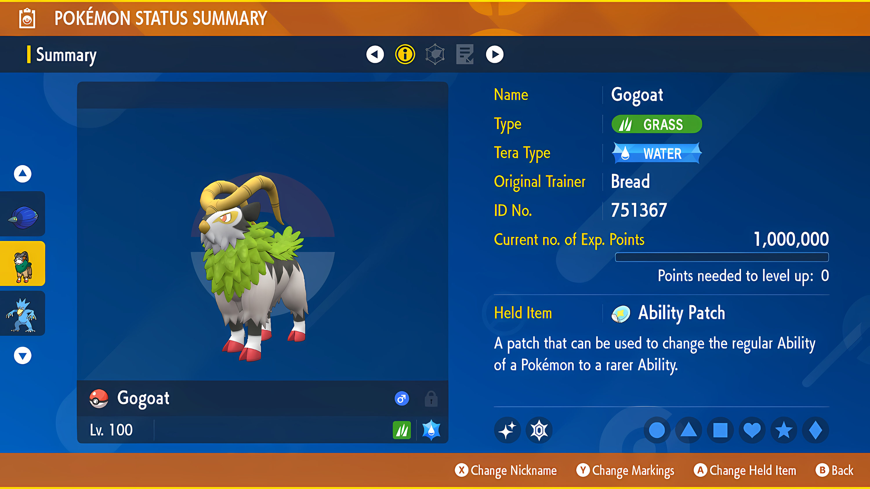Pokemon Shiny Gogoat