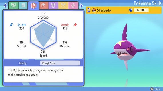 Shiny Sharpedo