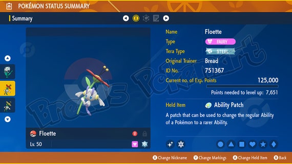 Pokemon Floette Shiny