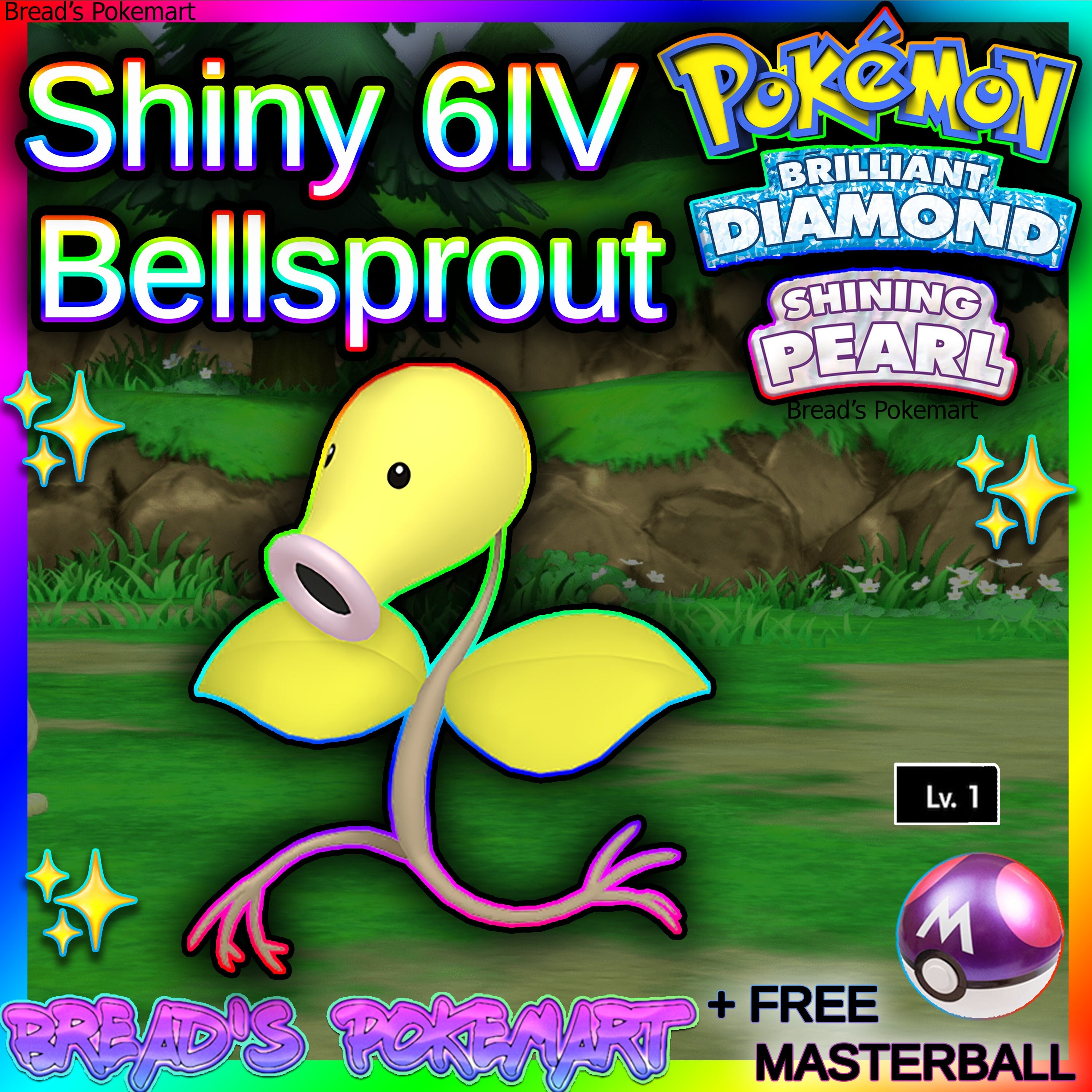 Shiny Bellsprout Evolution