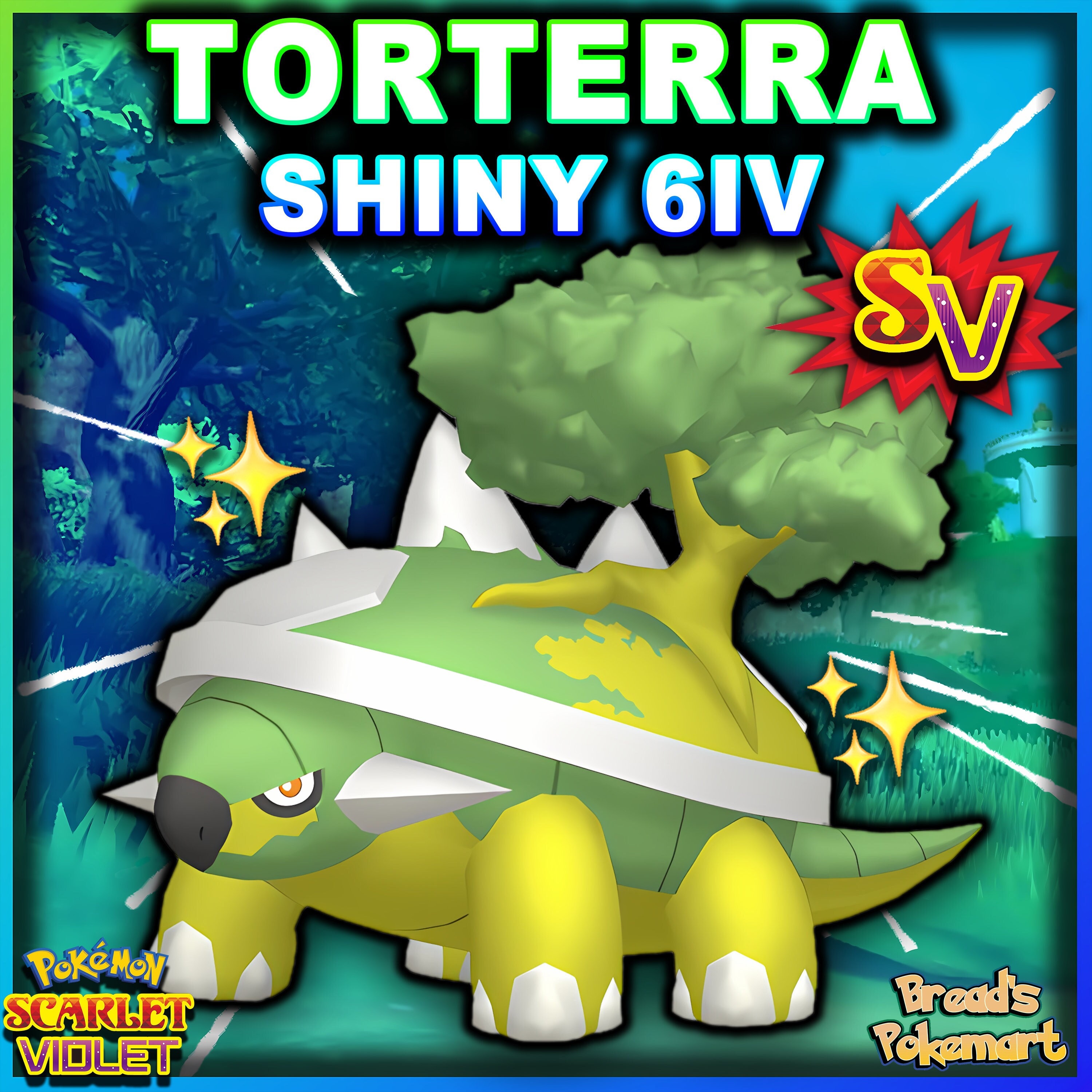 Shiny Torterra Pixelmon
