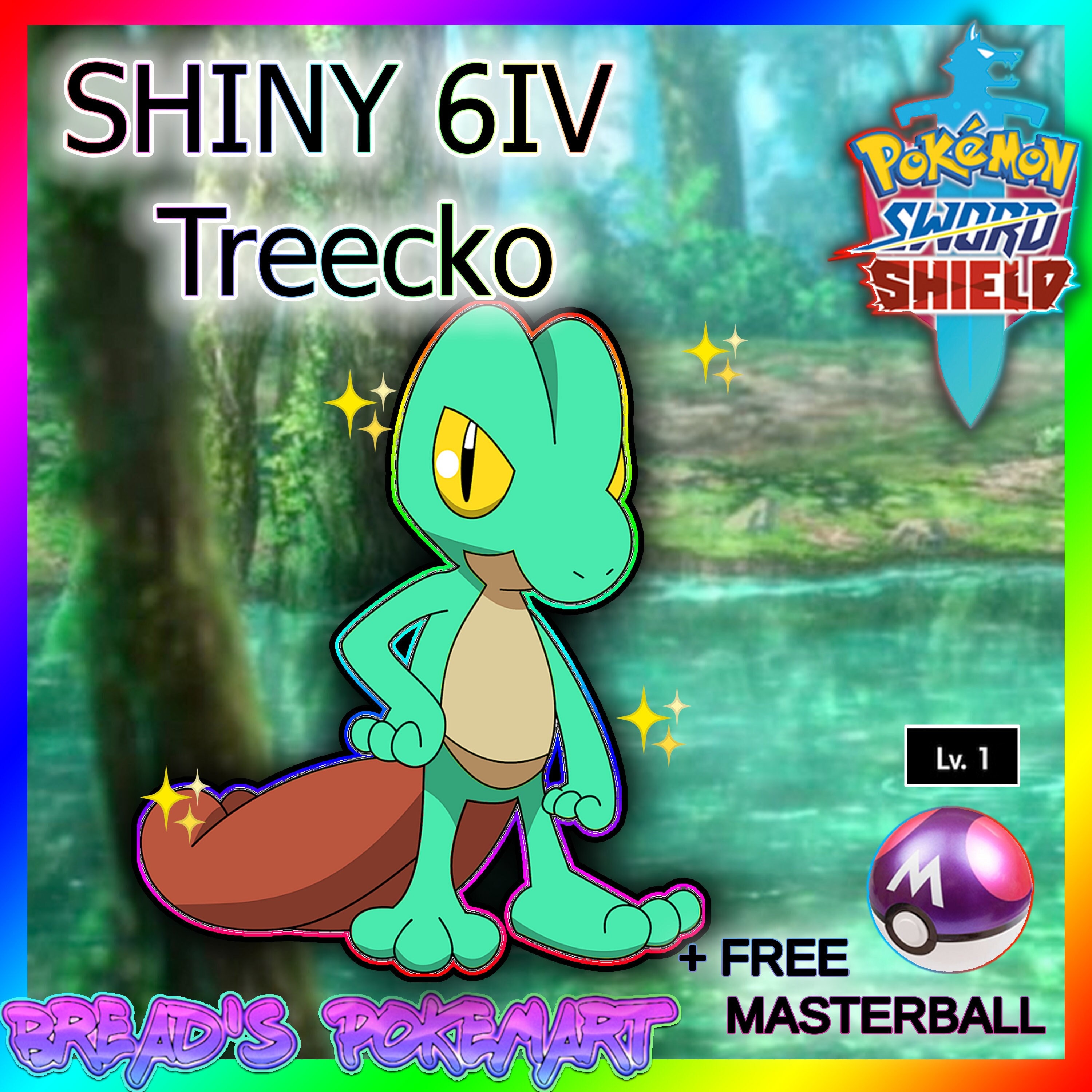 Pokemon Shiny Treecko