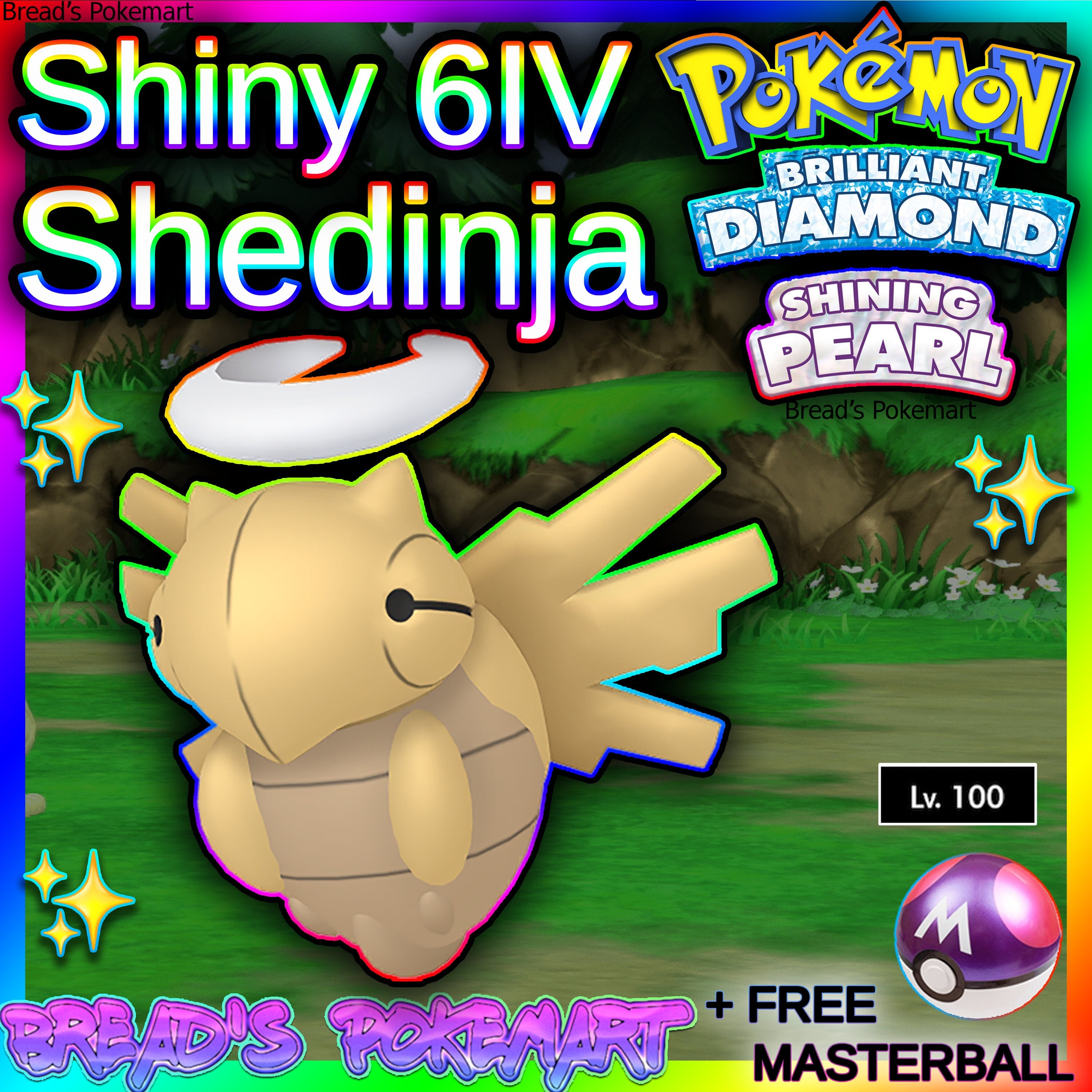 Pokemon Shedinja Shiny
