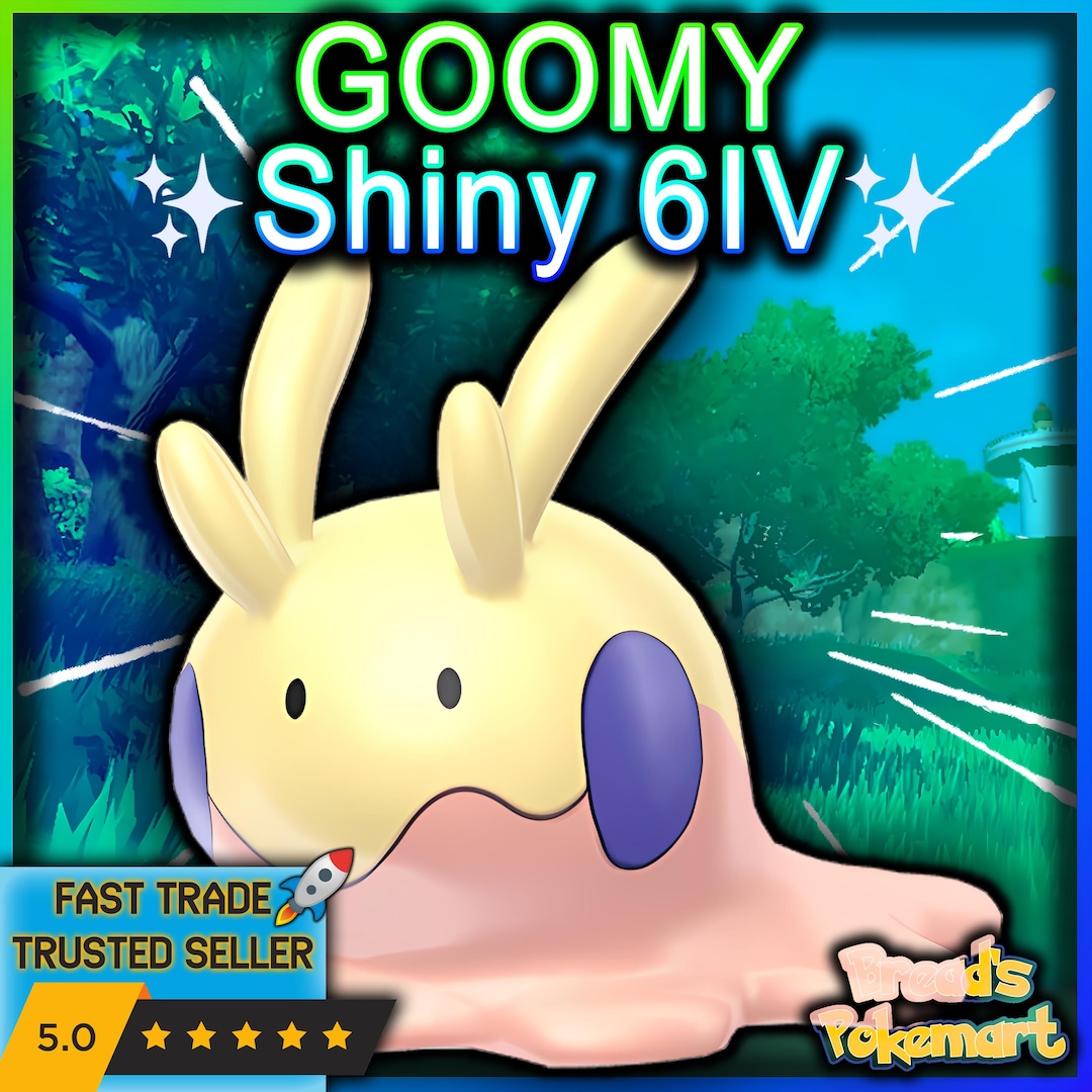 Shiny 6IV GOOMY // Pokemon Scarlet and Violet or Pokemon Sword and ...