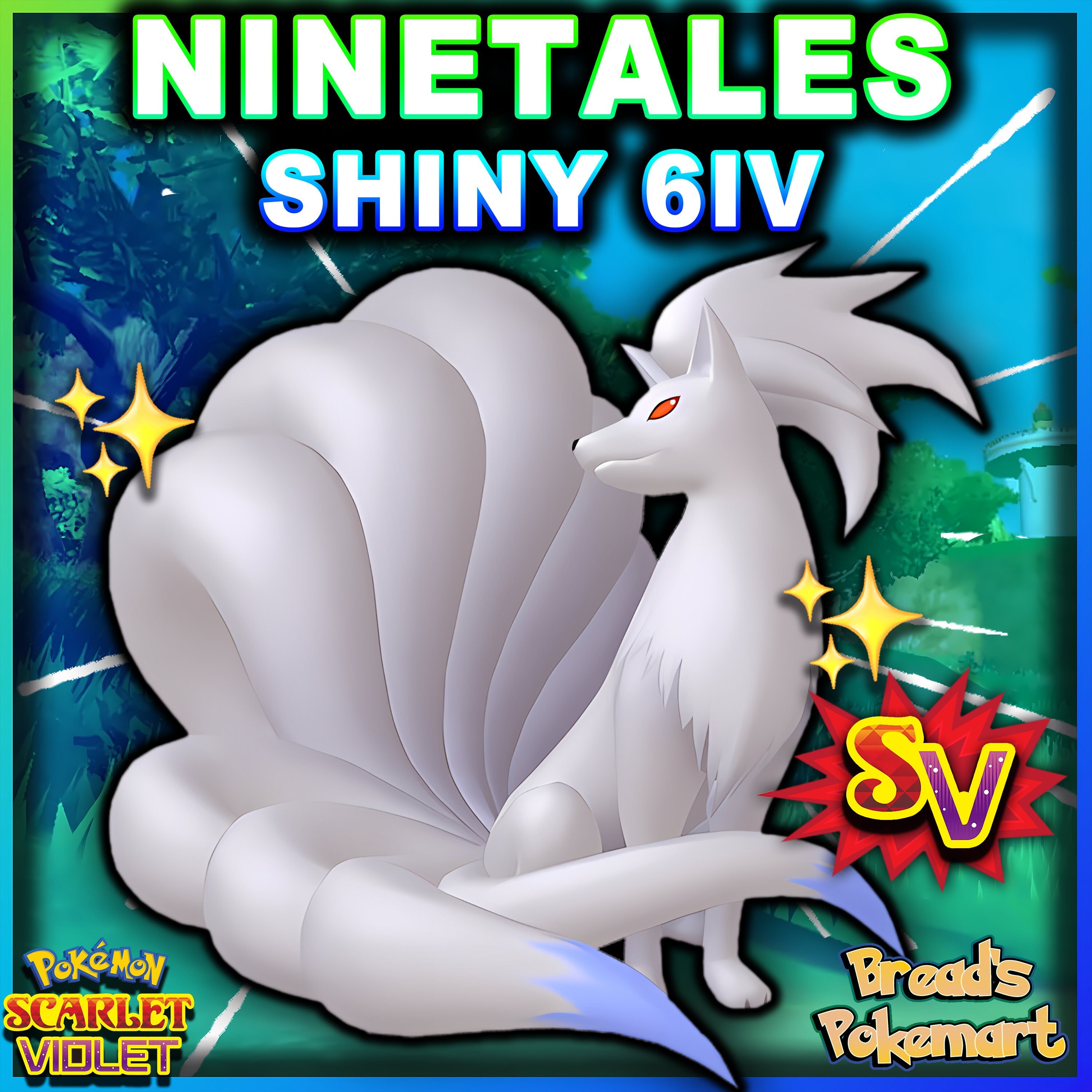 Shiny Ninetales Card