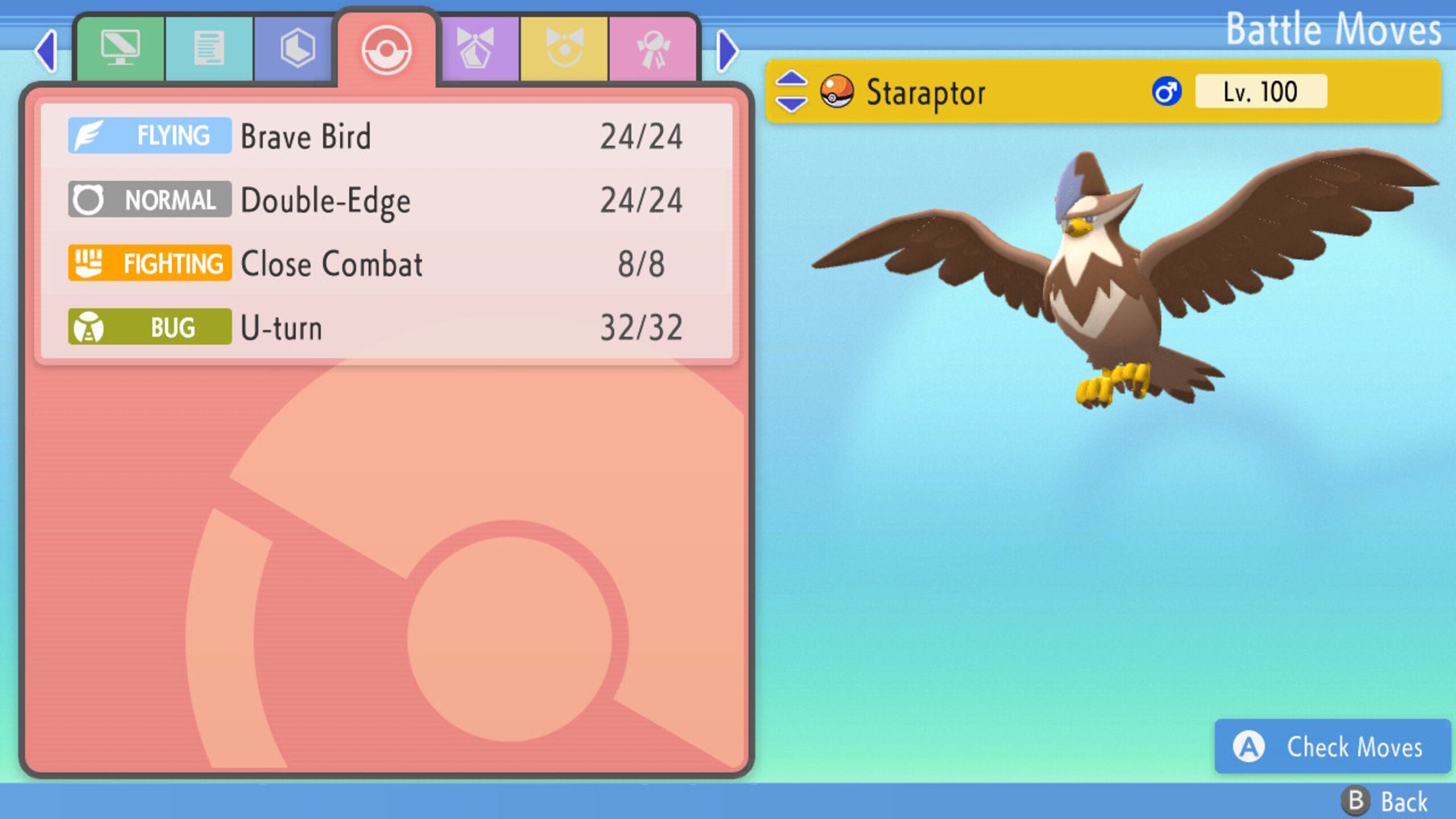 Staraptor Close Combat