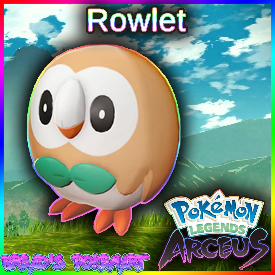 Alpha Rowlet Best Stats Pokemon Legends: Arceus Fast - Etsy Österreich