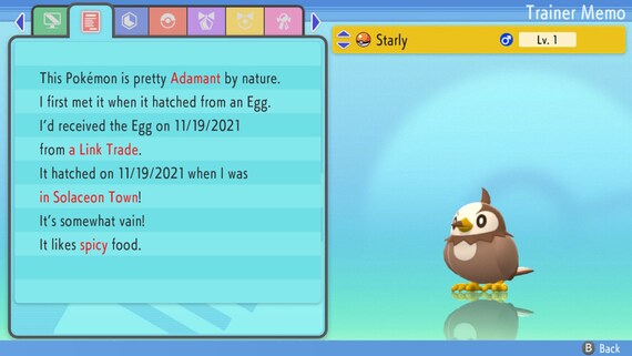 Shiny Starly
