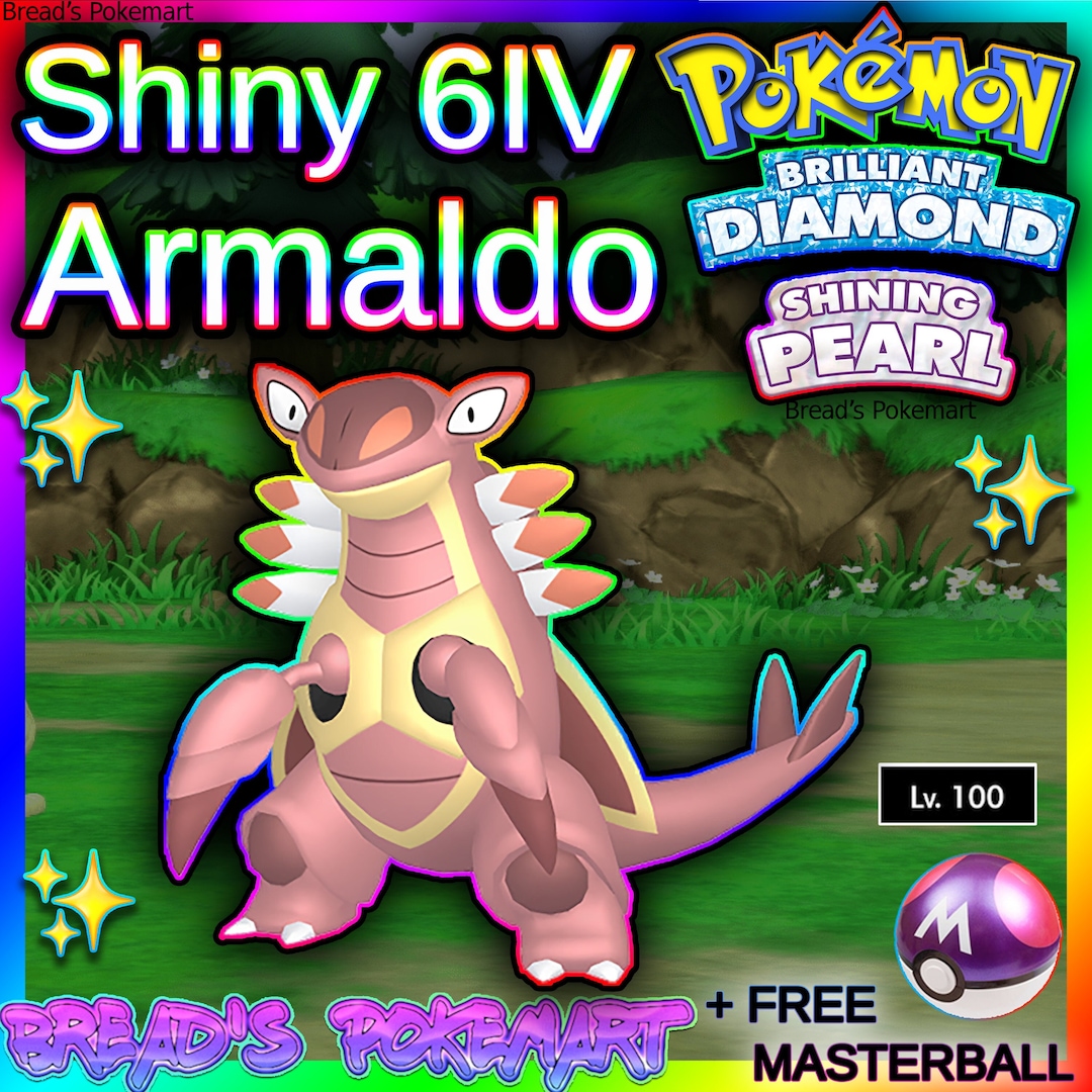 Pokemon Armaldo Shiny