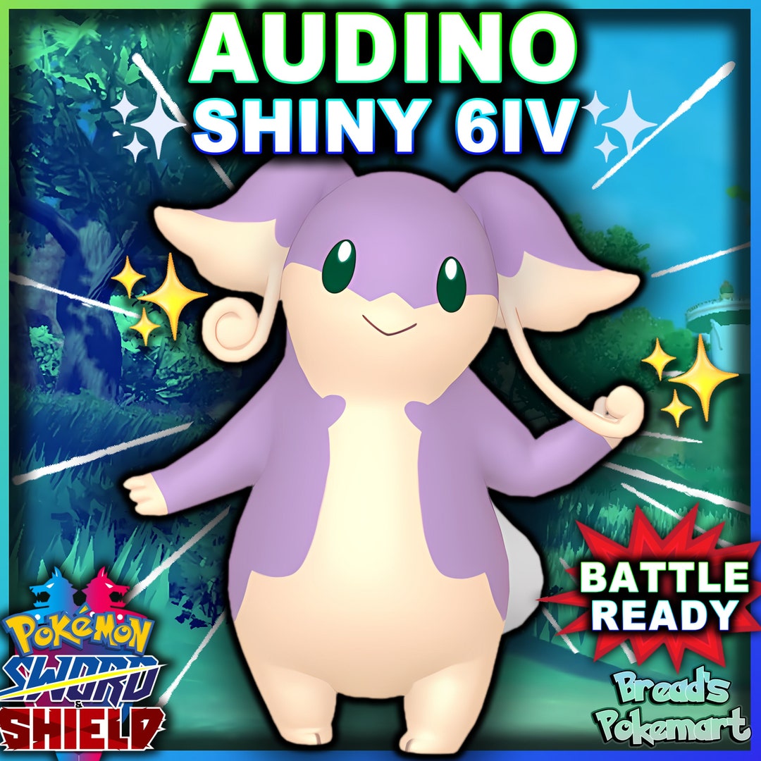 Ultra Shiny 6IV AUDINO // Pokemon Sword and Shield // Lv100 - Etsy