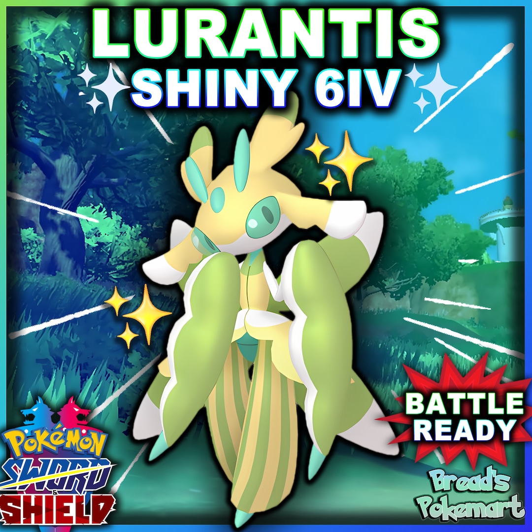 Ultra Shiny 6IV LURANTIS // Pokemon Sword and Shield // Lv100 - Etsy