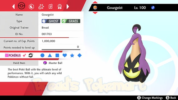 Shiny Gourgeist Pokemon