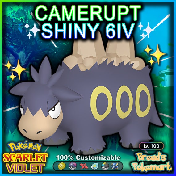Shiny Camerupt Pixelmon