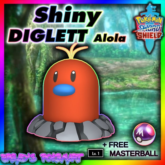 Shiny Diglett Pixelmon