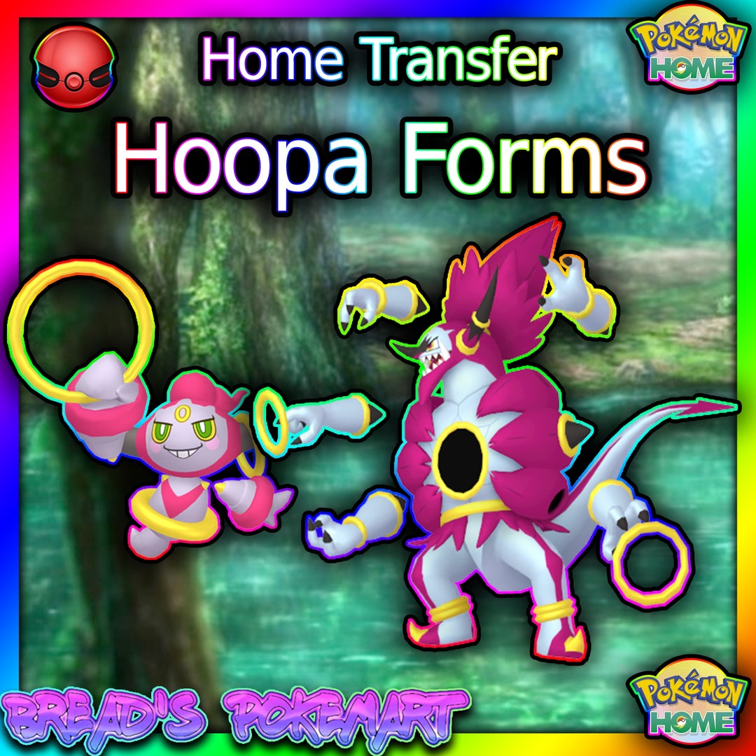 Pokemon Home // Event HOOPA 6IV CONFINED UNBOUND Mythical // Home ... Pokemon Home // Event HOOPA 6IV CONFINED UNBOUND Mythical // Home ...