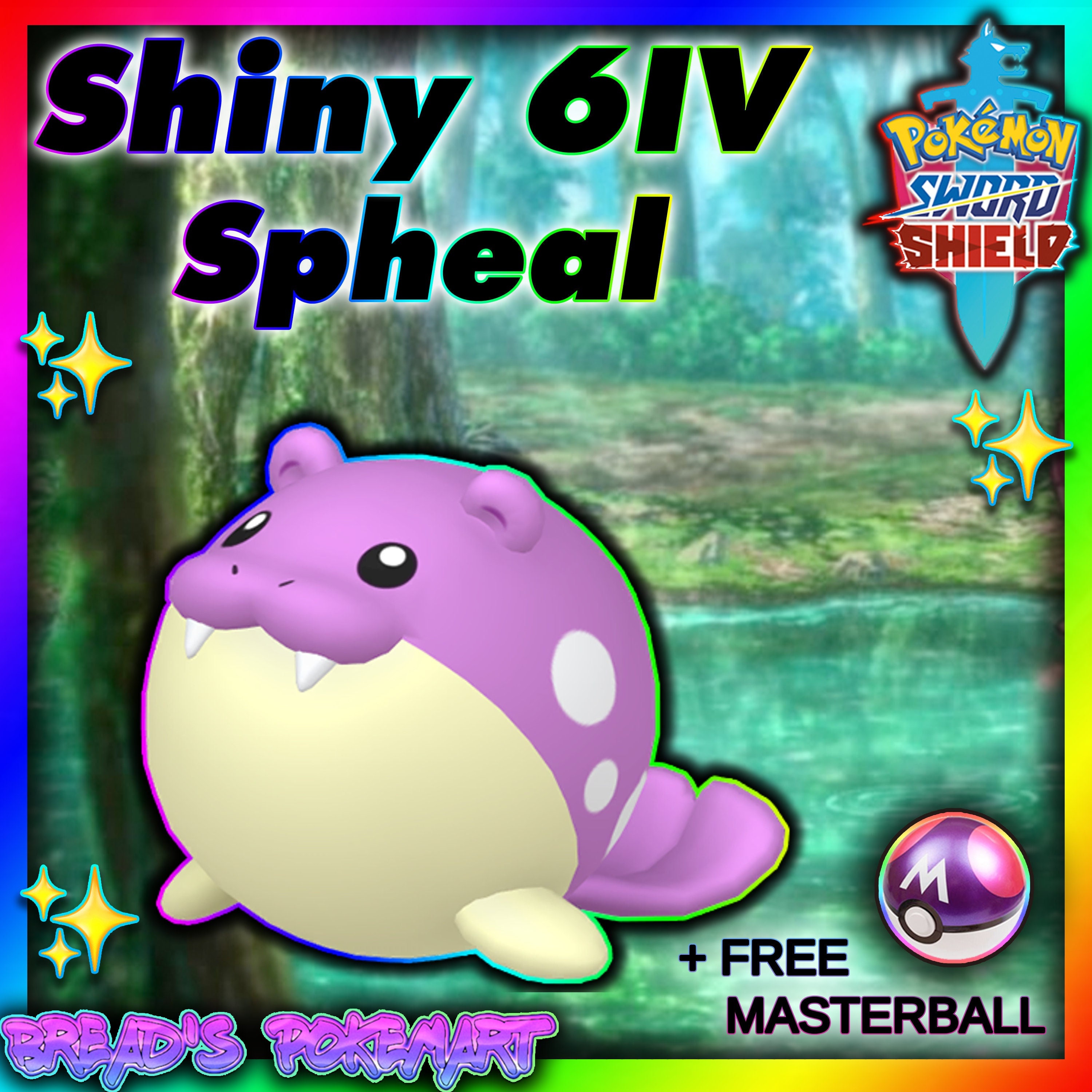 Shiny Spheal Pokemon