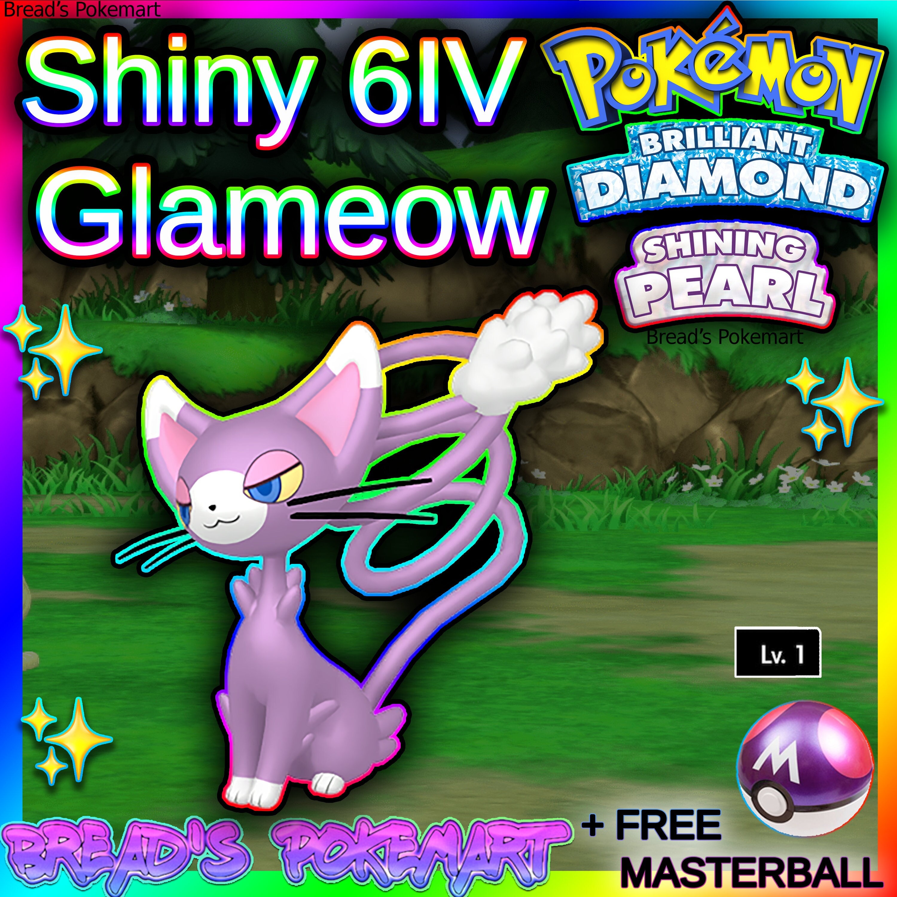 Purrloin And Glameow