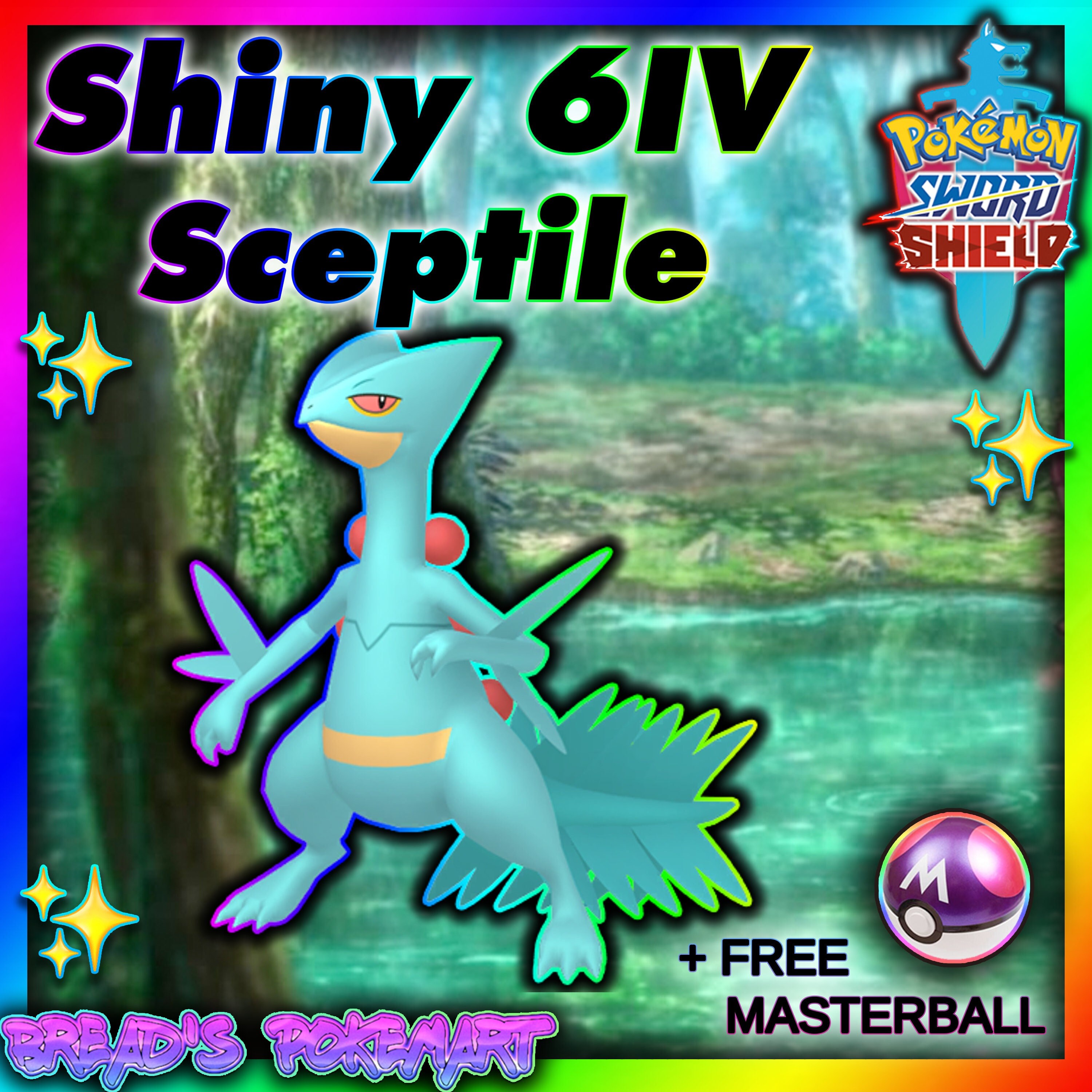 Shiny Sceptile Pixelmon