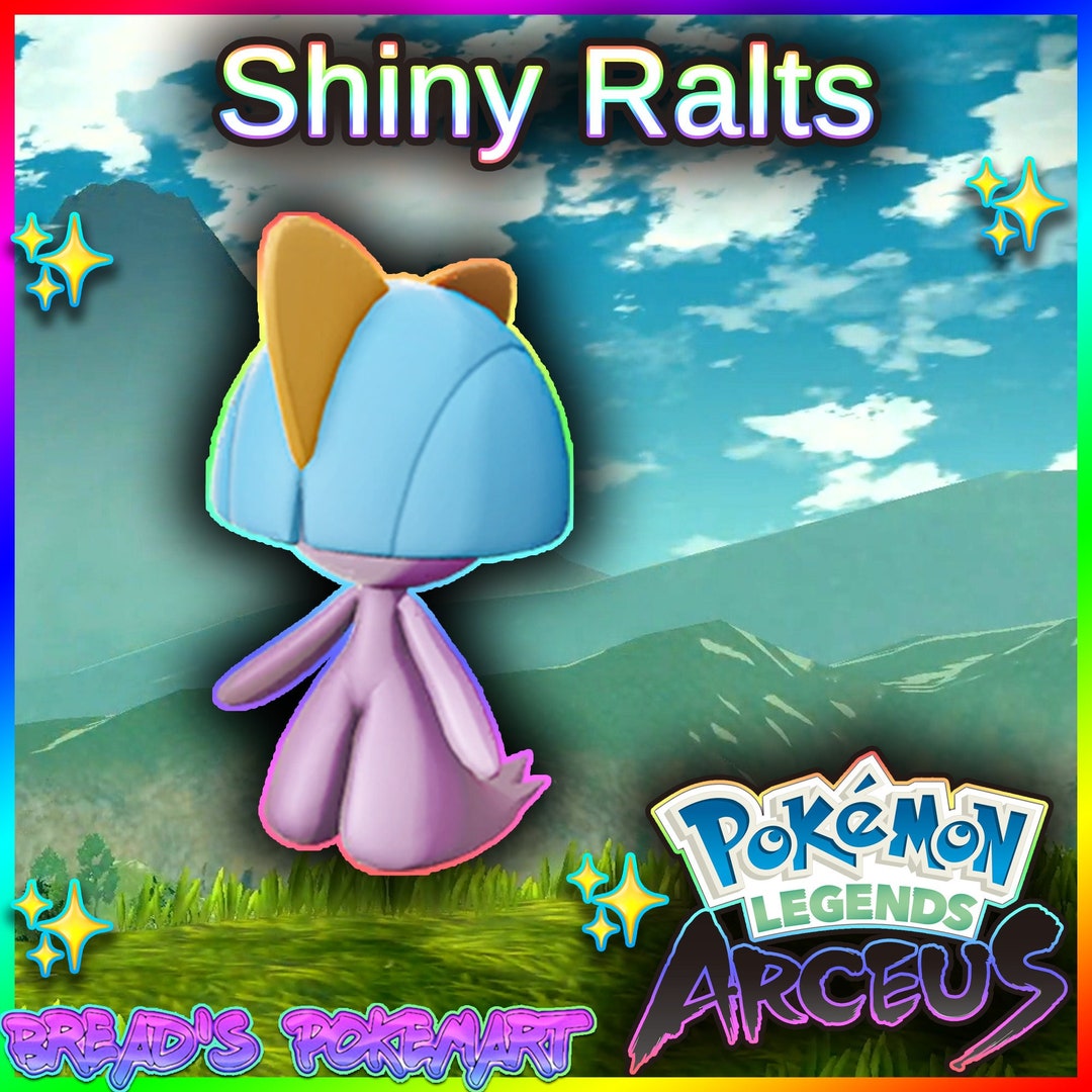 Shiny Ralts alpha best Stats // Pokemon Legends: Arceus // - Etsy