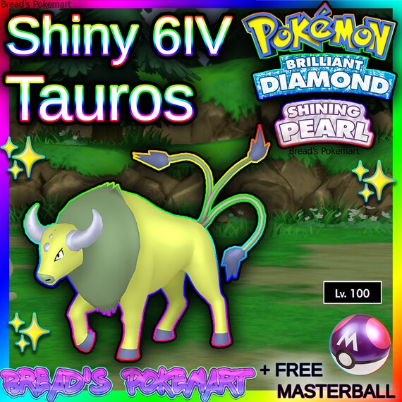 Pokemon Tauros Shiny