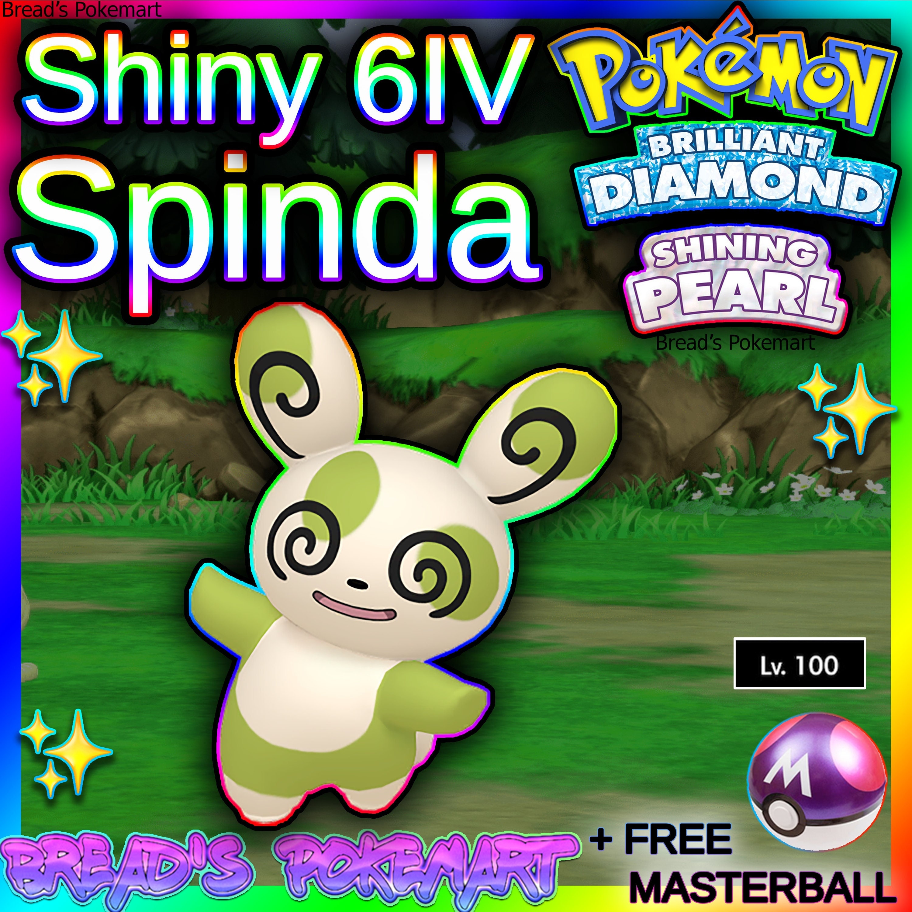 Shiny Spinda Pokemon X