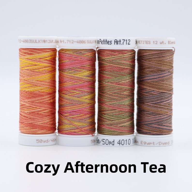 Sulky Blendables Cotton Thread Bundle Cotton Machine/hand - Etsy