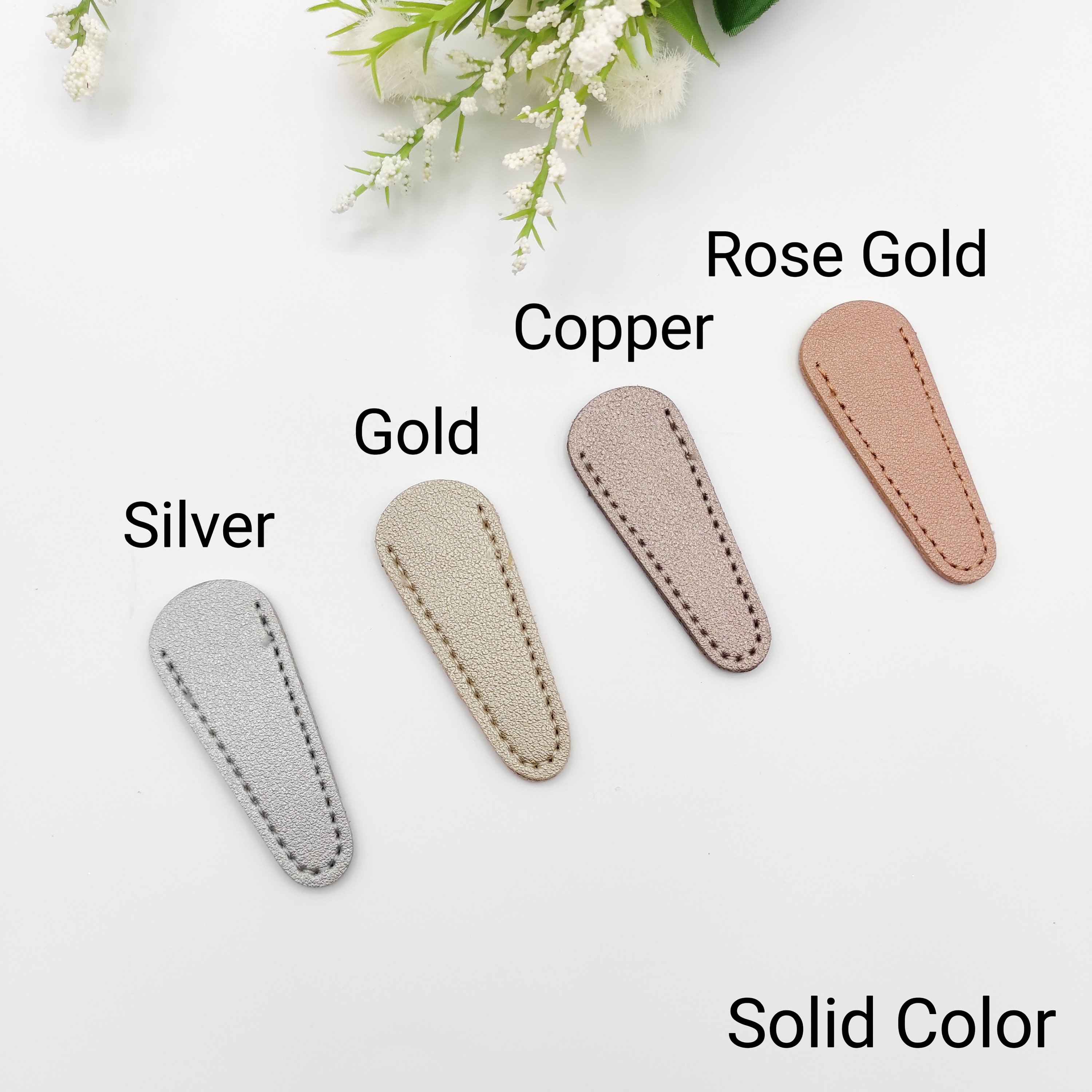 Solid Color Scissor Sheath: Leather Embroidery Scissor Protector - Etsy