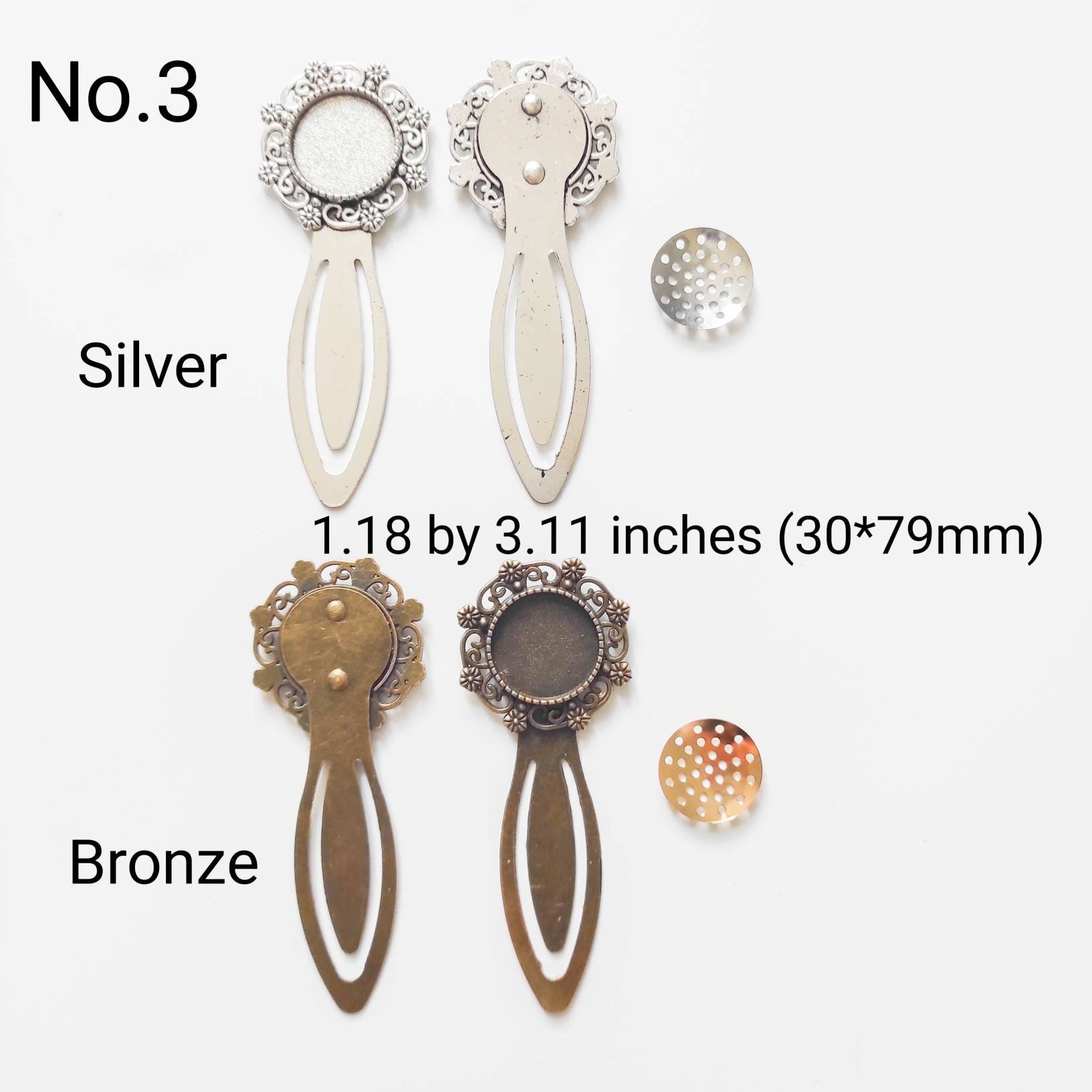 0.7inch 18mm Clip Bookmark Supply Kit Clip Bookmark for - Etsy