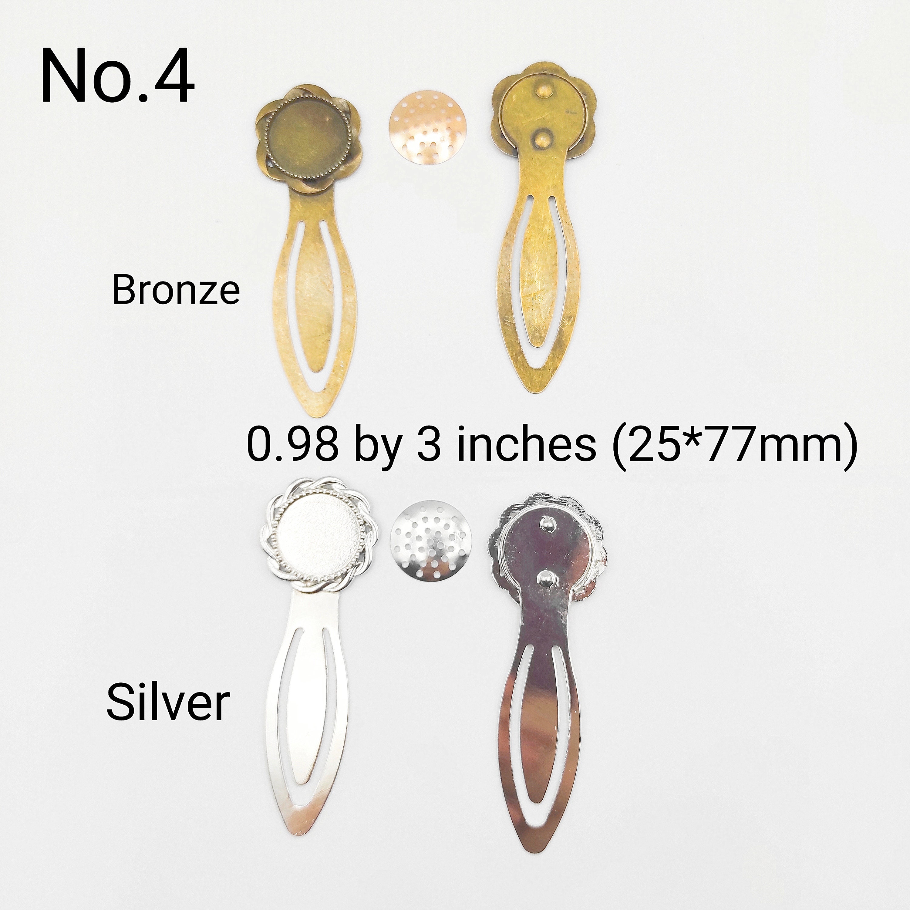 0.7inch 18mm Clip Bookmark Supply Kit Clip Bookmark for - Etsy