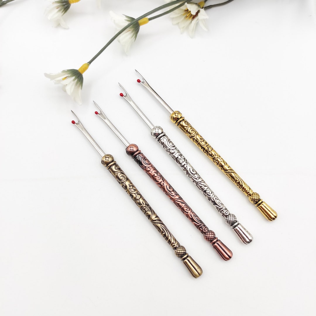 Elegant Engraved Seam Ripper in Vintage Style - Sewing Essential - Etsy