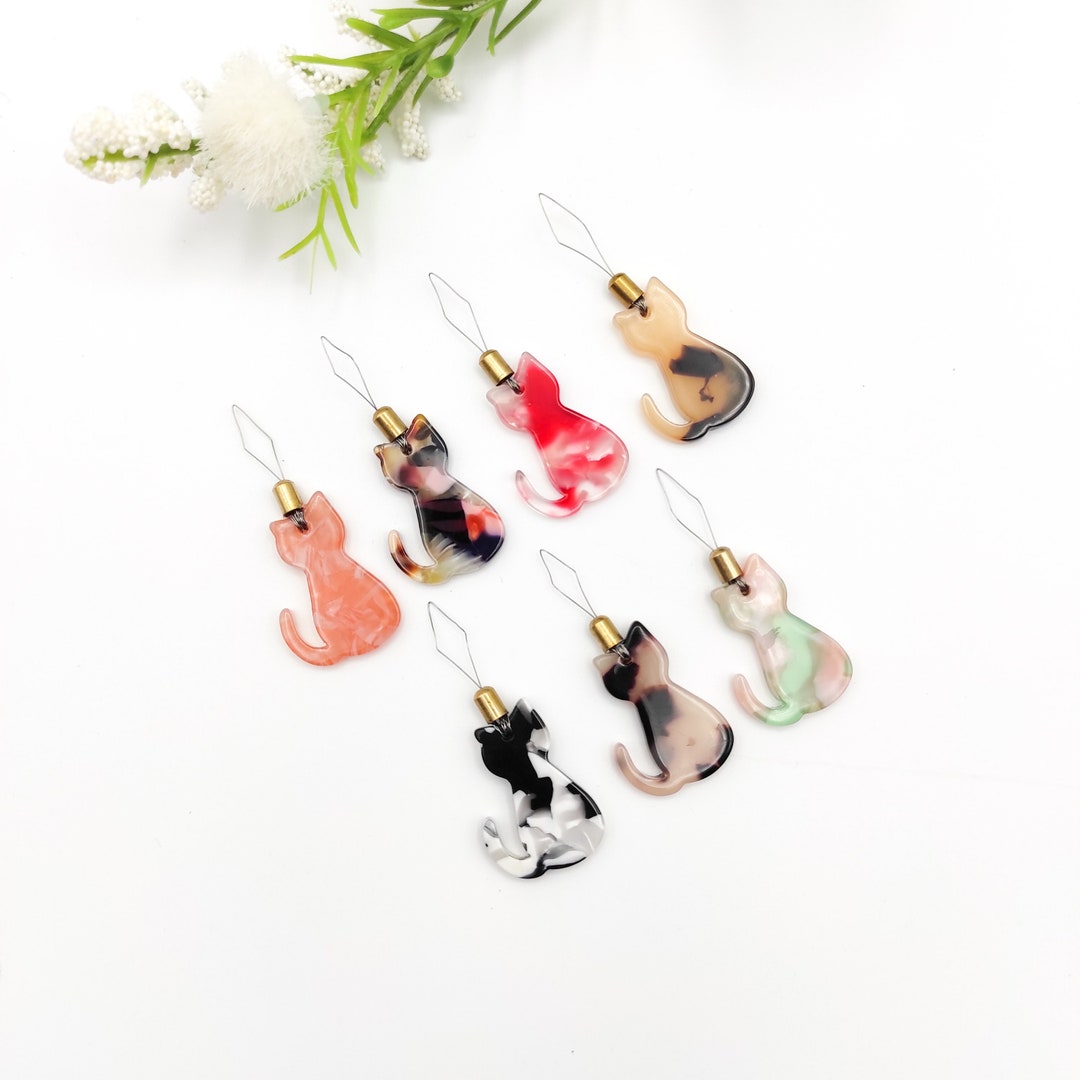 Small Cute Cat Needle Threader for Embroidery/cross Stitch/needle Work ...