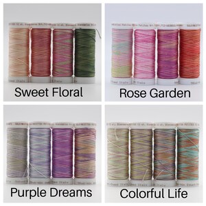 Sulky Blendables Cotton Thread Bundle: 12wt Embroidery, Quilting, Cross ...