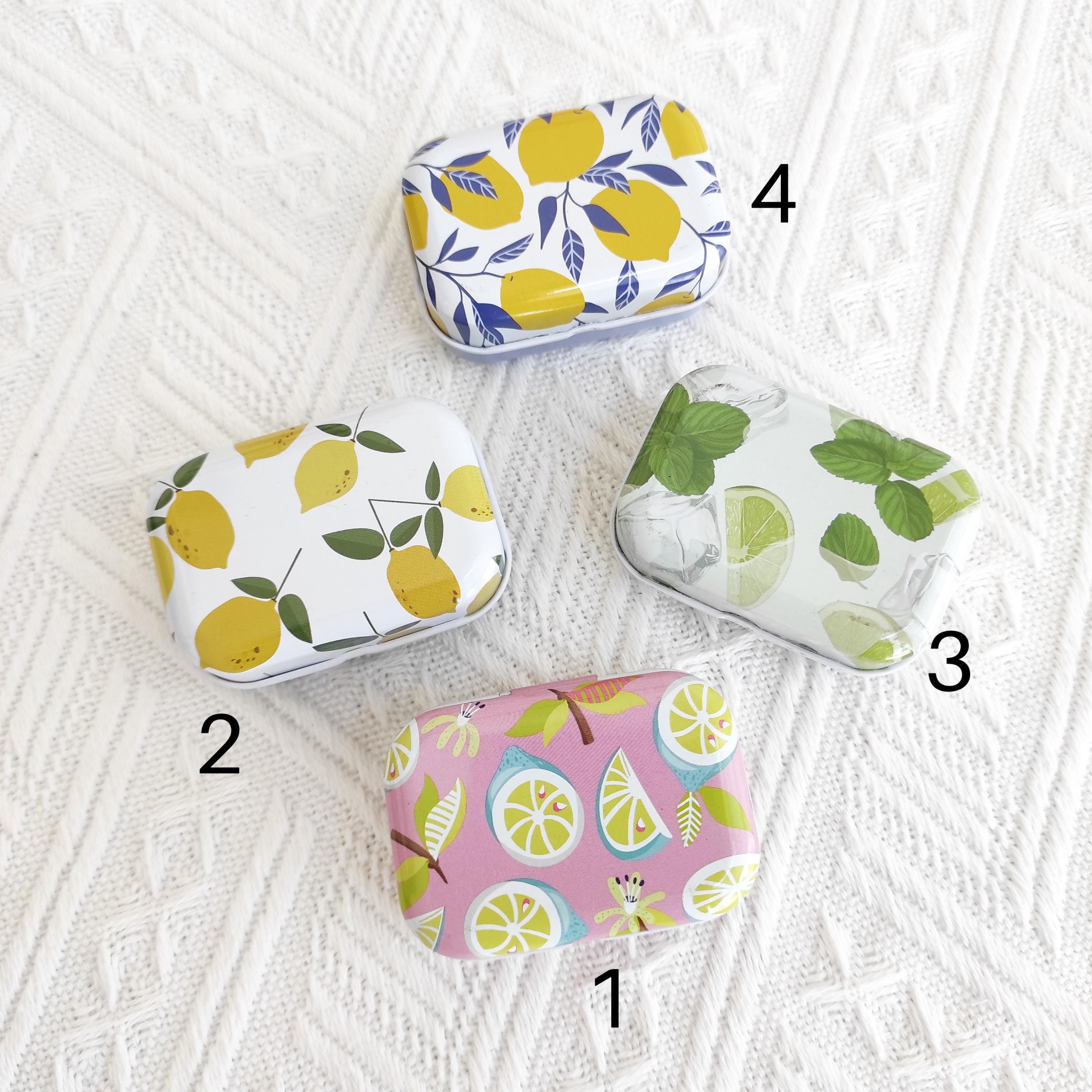 Lemon Floral Magnetic Needle Case: Modern Sewing Organizer - Etsy