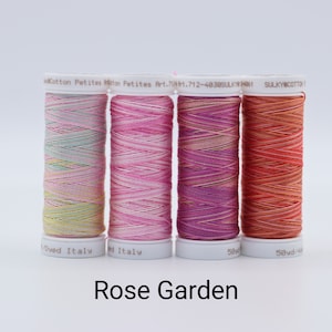 Sulky Blendables Cotton Thread Bundle, Cotton Machine/hand Embroidery ...