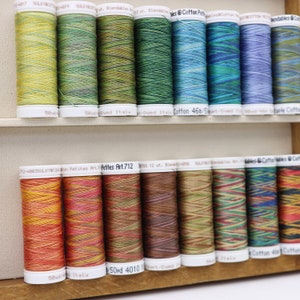 Sulky Blendables Cotton Thread Bundle: 12wt Embroidery, Quilting, Cross ...