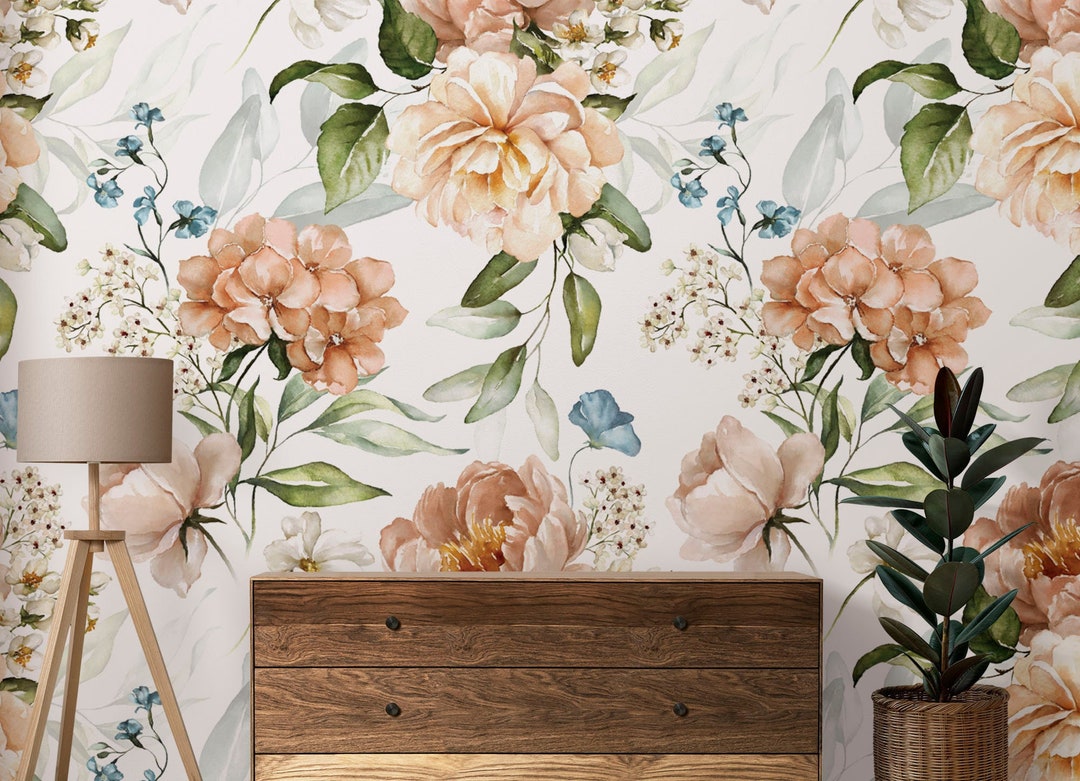 Garden of Dreams Peel and Stick Mural Wallpaper Nursery Wall Decor ...
