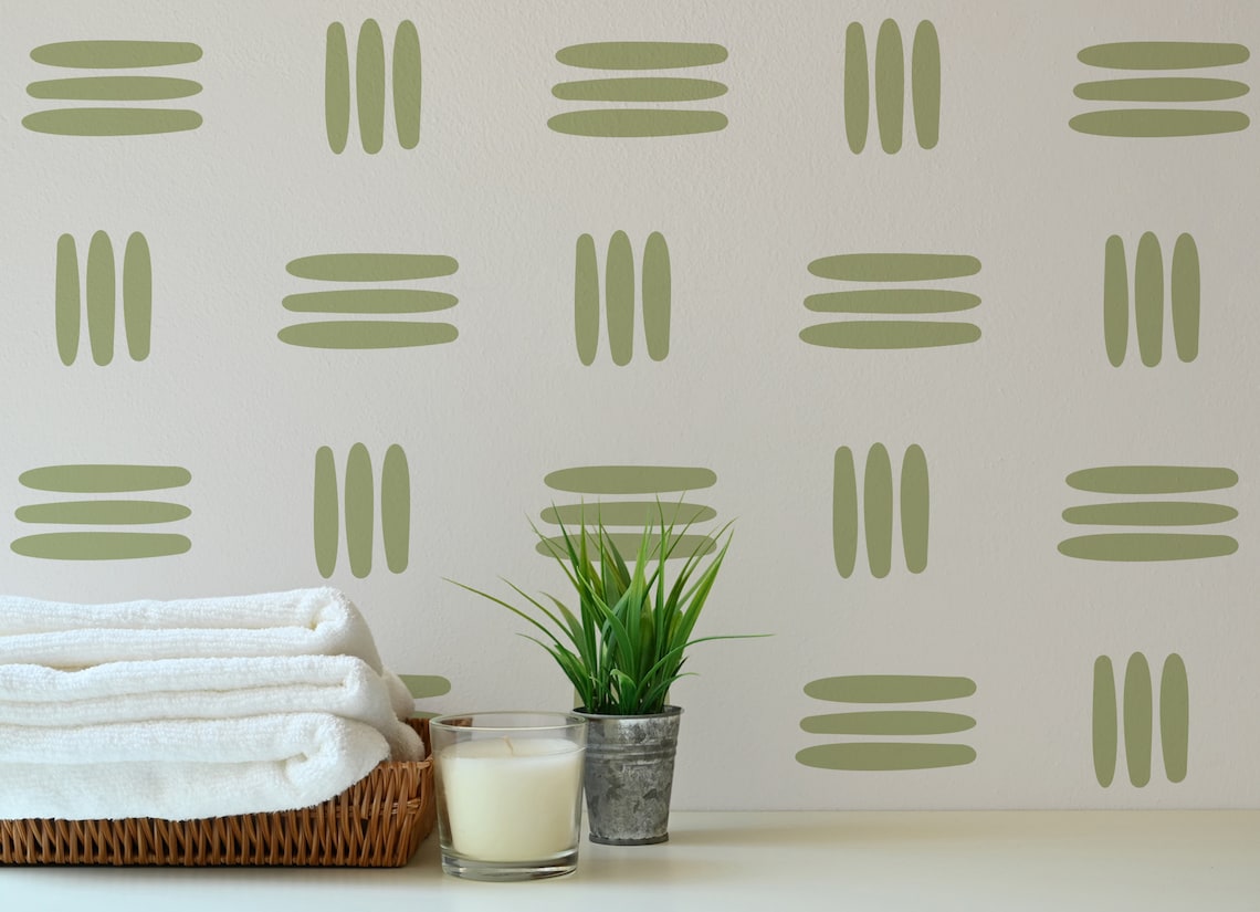 Line Wall Decals Trio Line Wall Decals Line Decals Living - Etsy