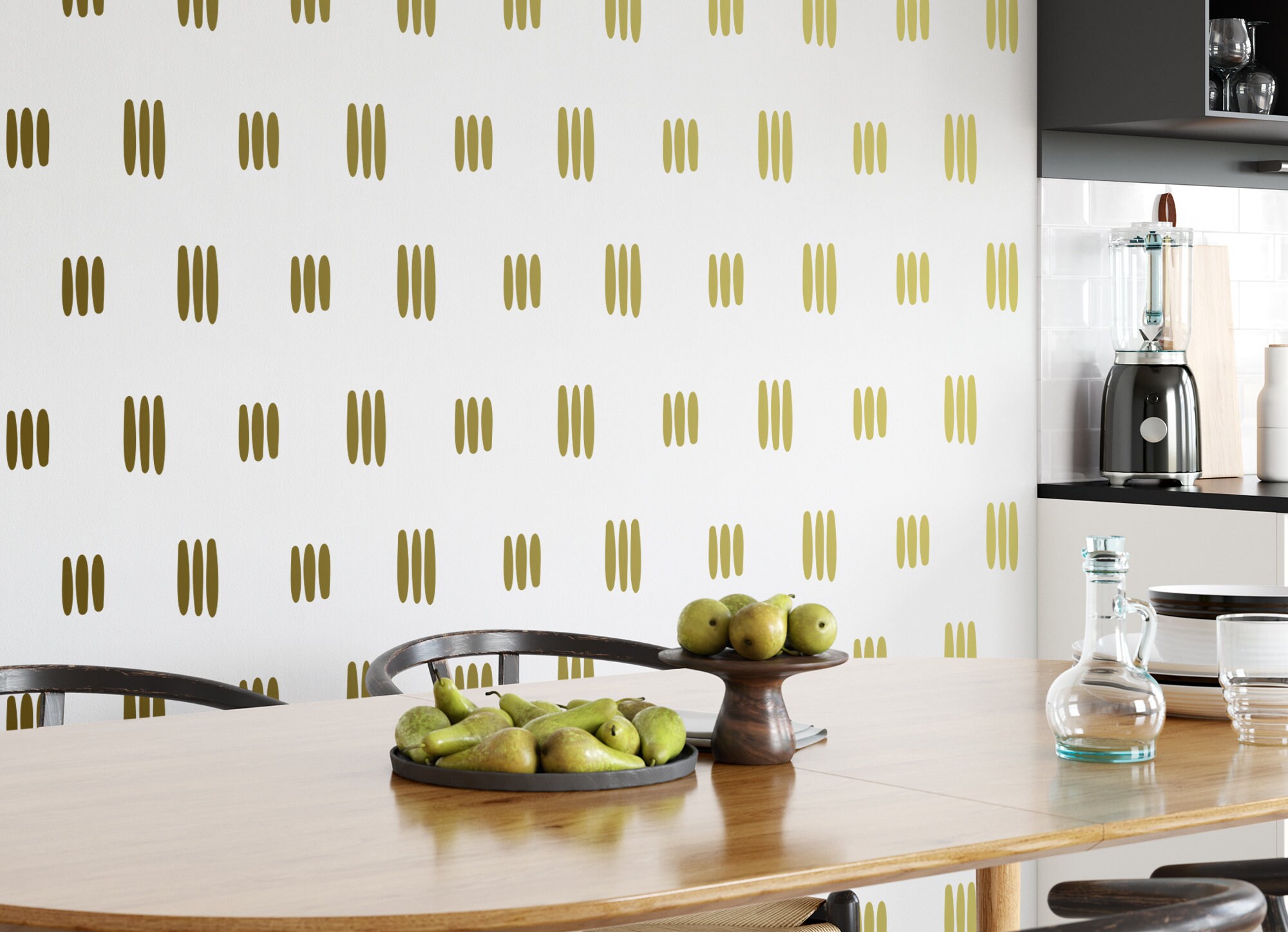 Line Wall Decals Trio Line Wall Decals Line Decals Living - Etsy