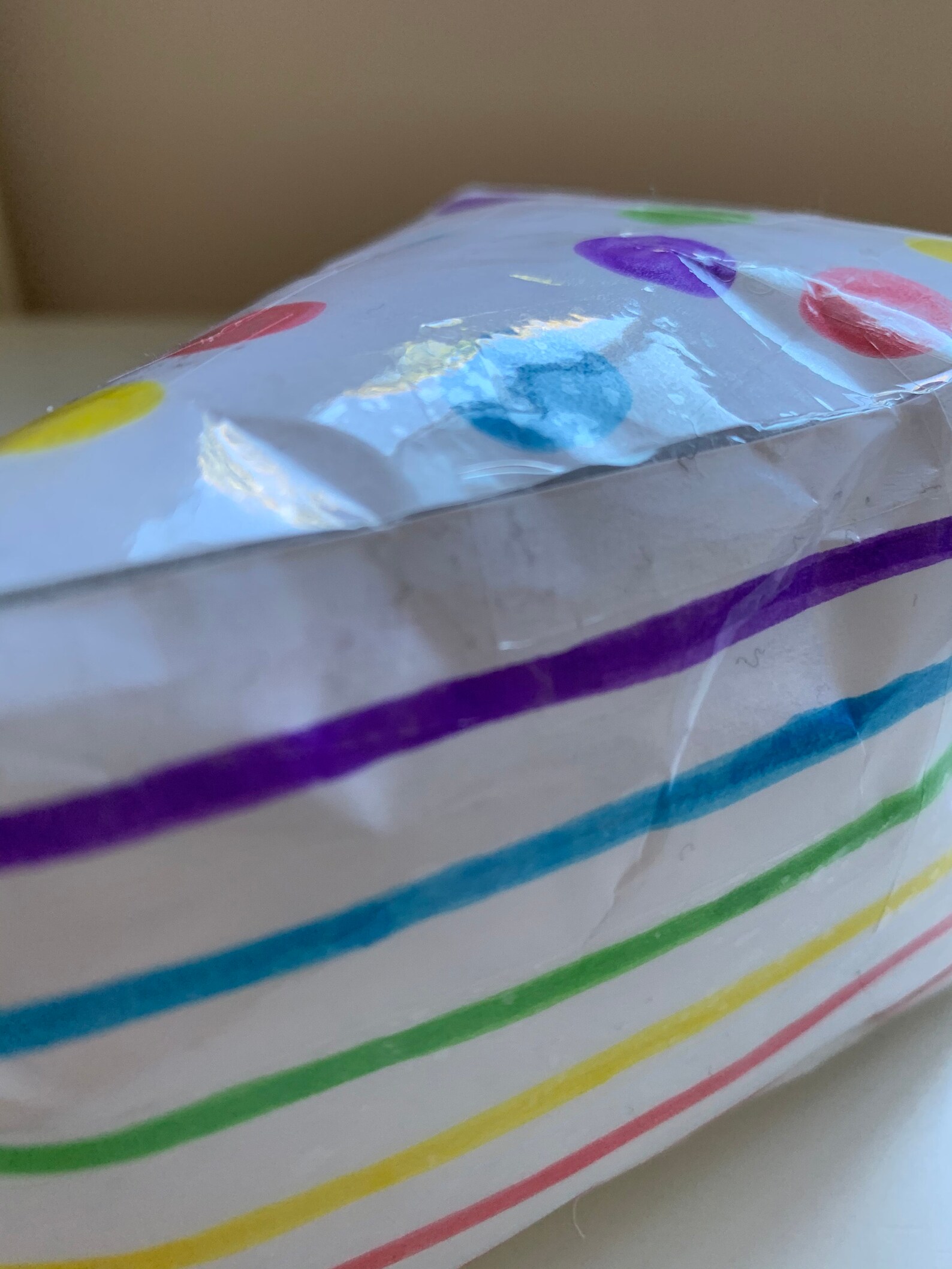 3D Rainbow Cake Slice Paper Squishy | Etsy