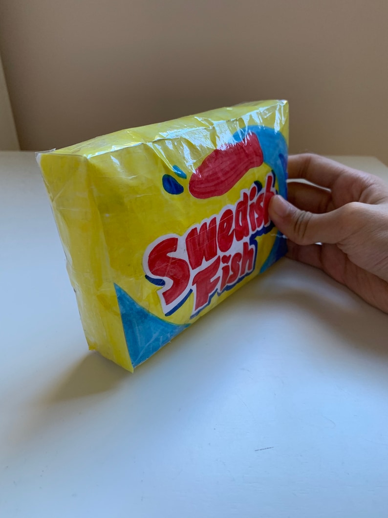 Swedish Fish Candy Paper Squishy | Etsy