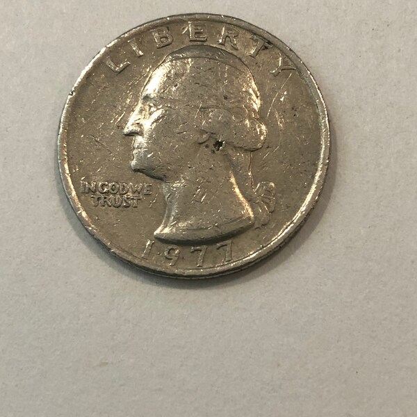 1977 Quarter Error - Etsy